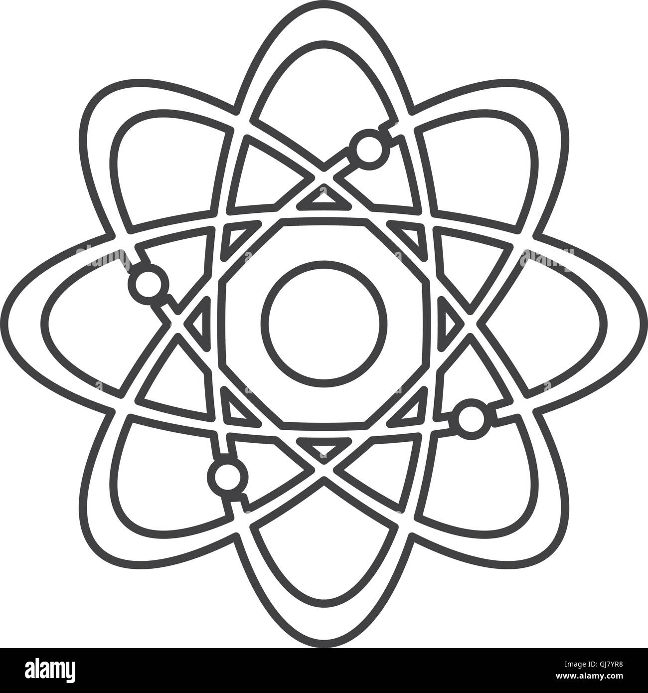 atom structure icon Stock Vector Image & Art - Alamy