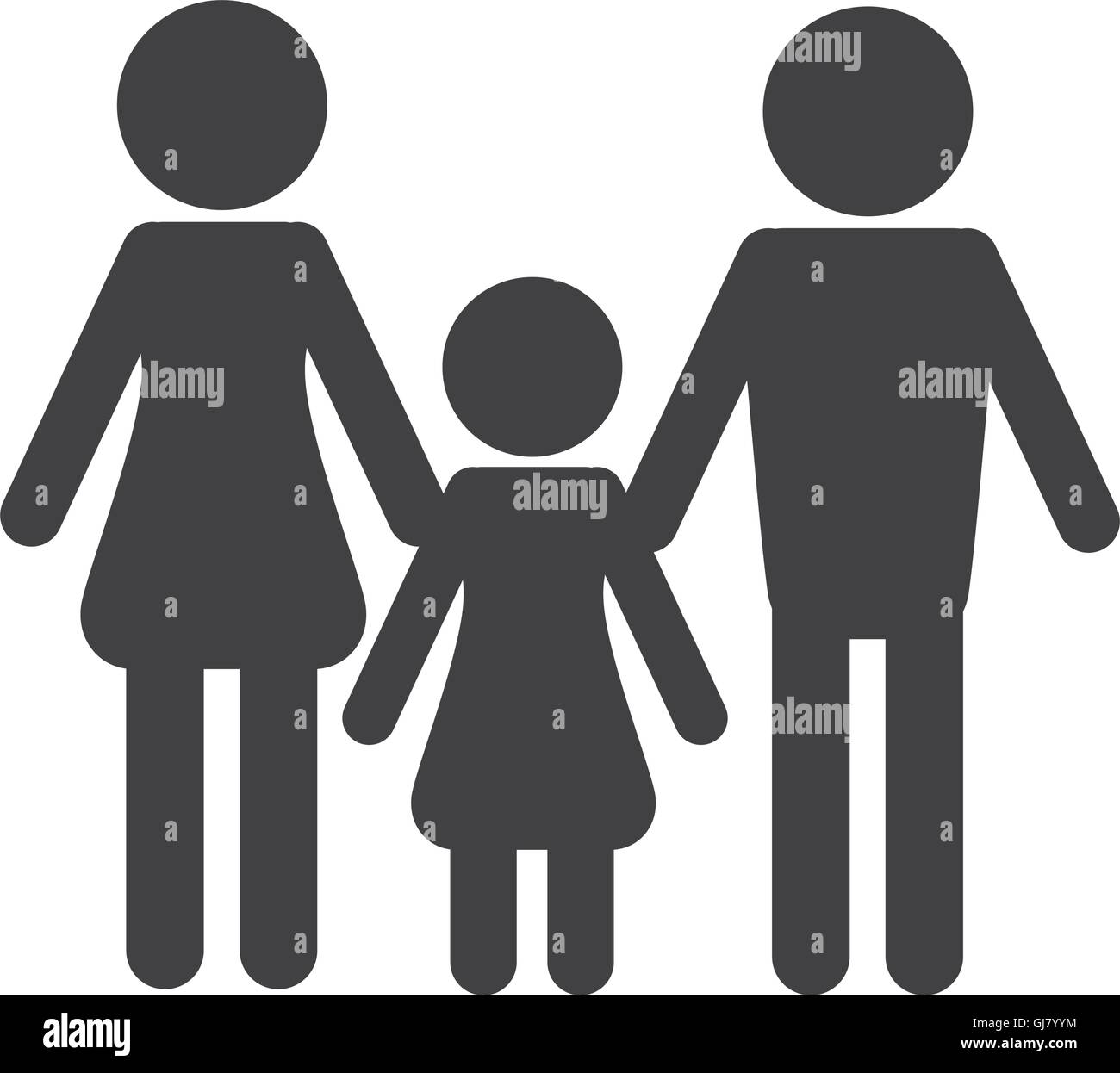 family pictogram icon Stock Vector Image & Art - Alamy