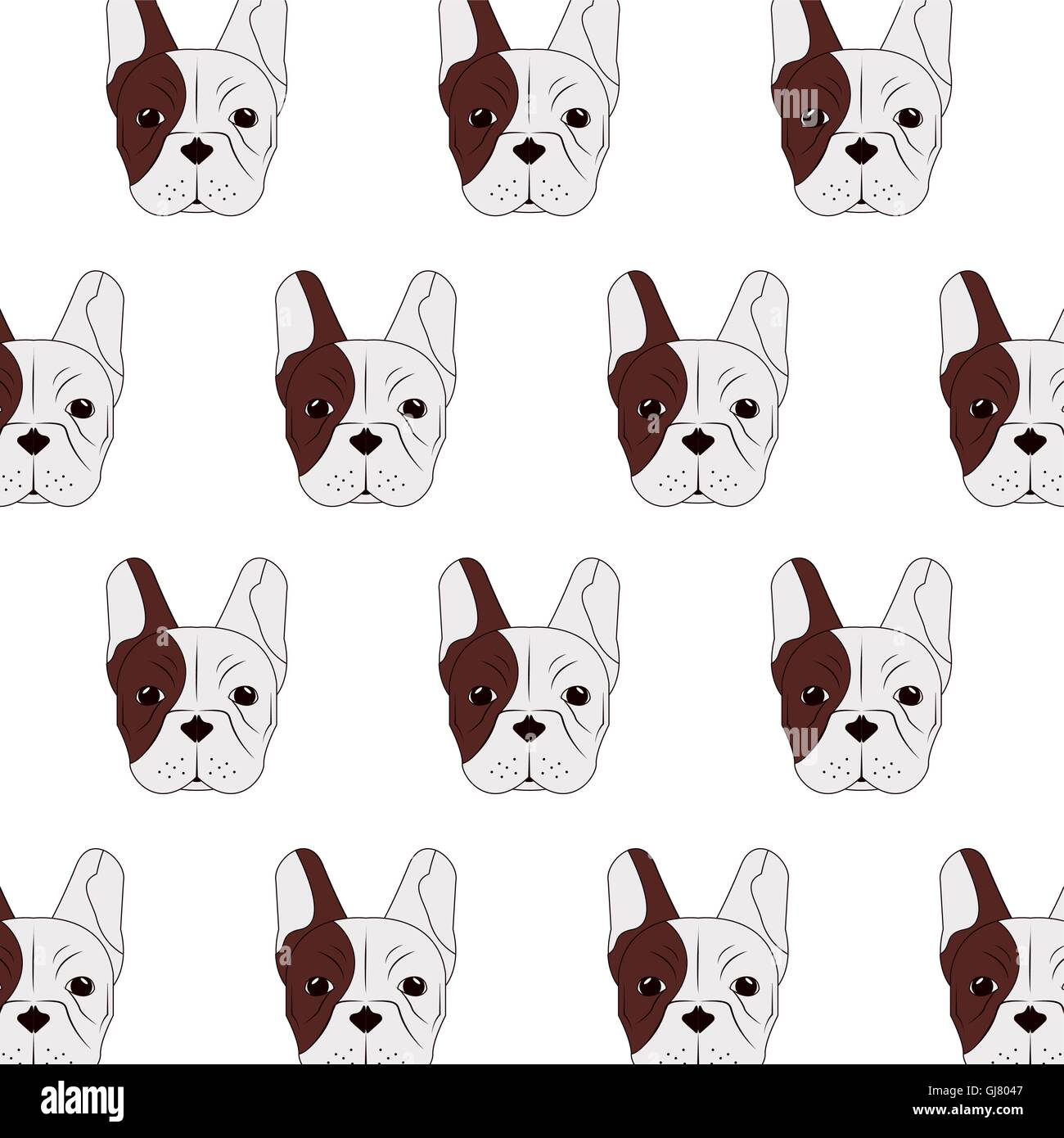 Frenchie pattern hi-res stock photography and images - Alamy