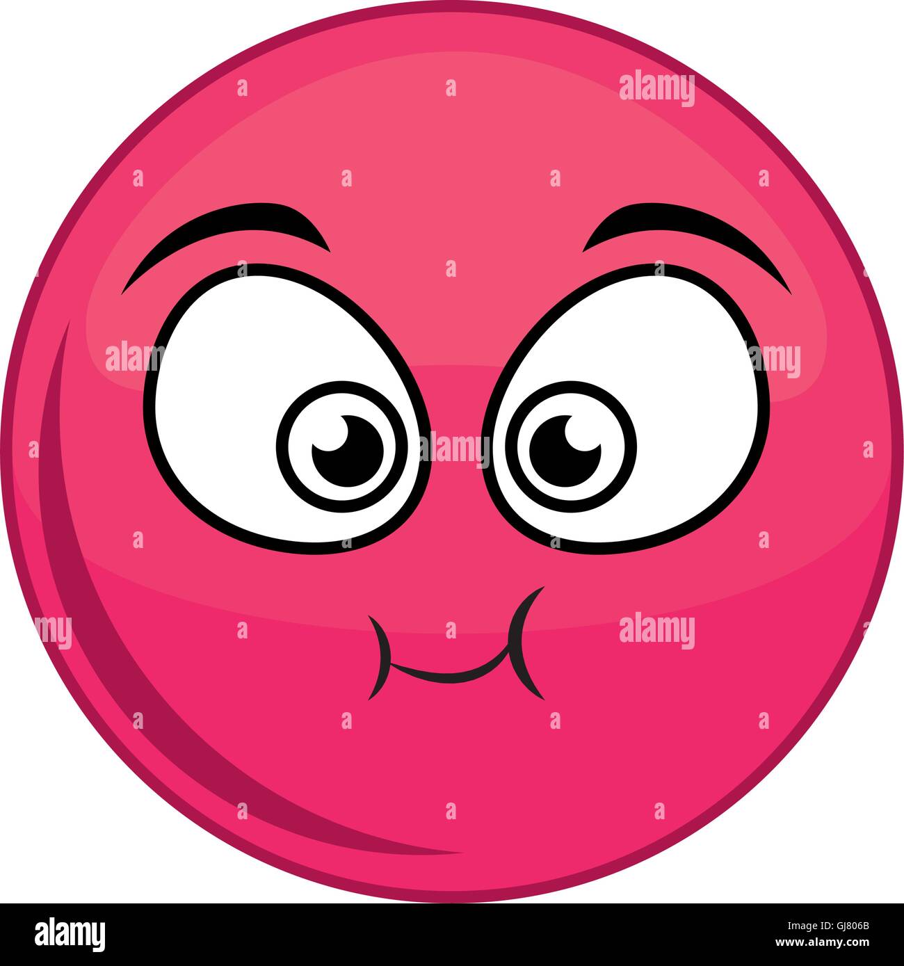 sphere cartoon face expression icon Stock Vector Image & Art - Alamy