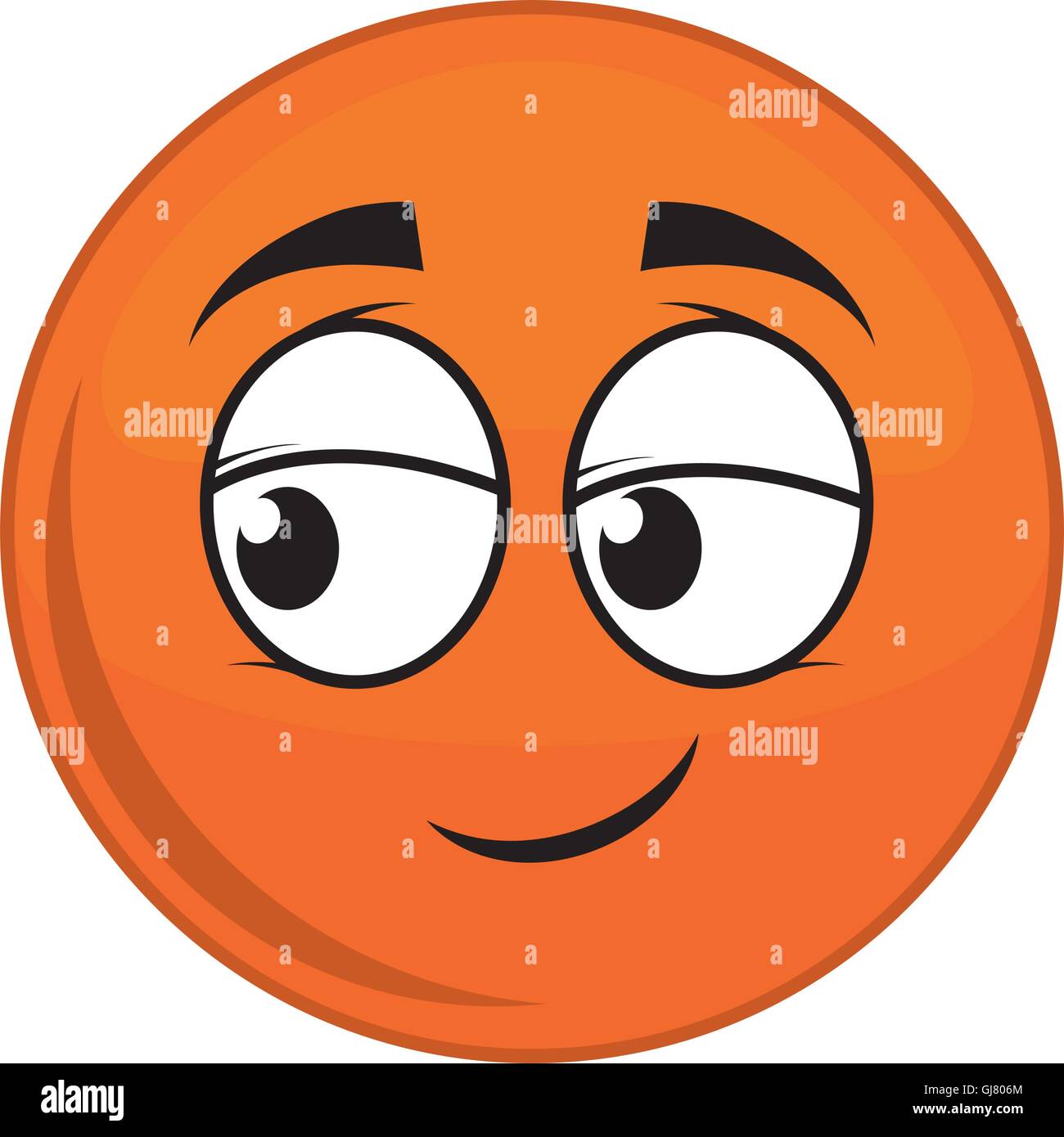 sphere cartoon face expression icon Stock Vector Image & Art - Alamy