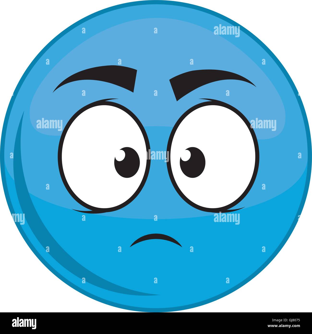 sphere cartoon face expression icon Stock Vector Image & Art - Alamy