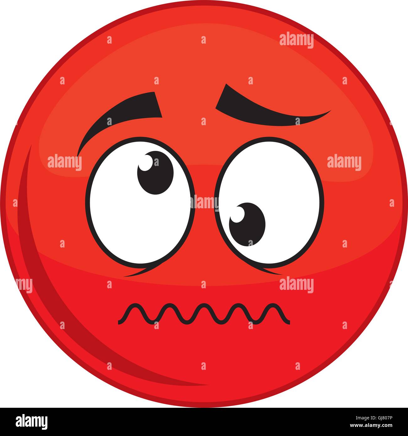 sphere cartoon face expression icon Stock Vector Image & Art - Alamy