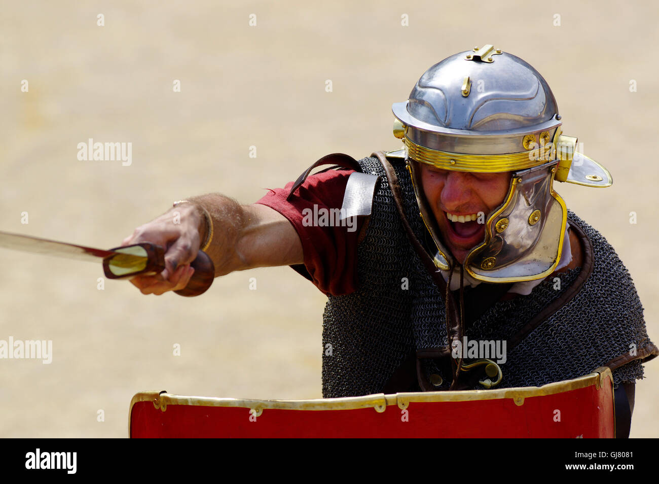 Chester Roman Event Stock Photo - Alamy