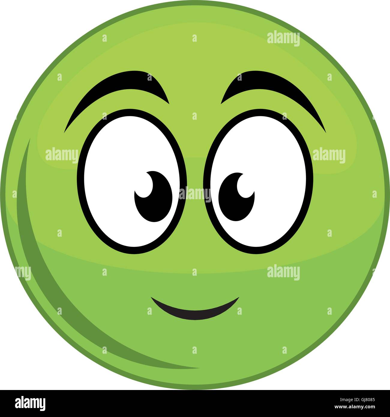 sphere cartoon face expression icon Stock Vector Image & Art - Alamy