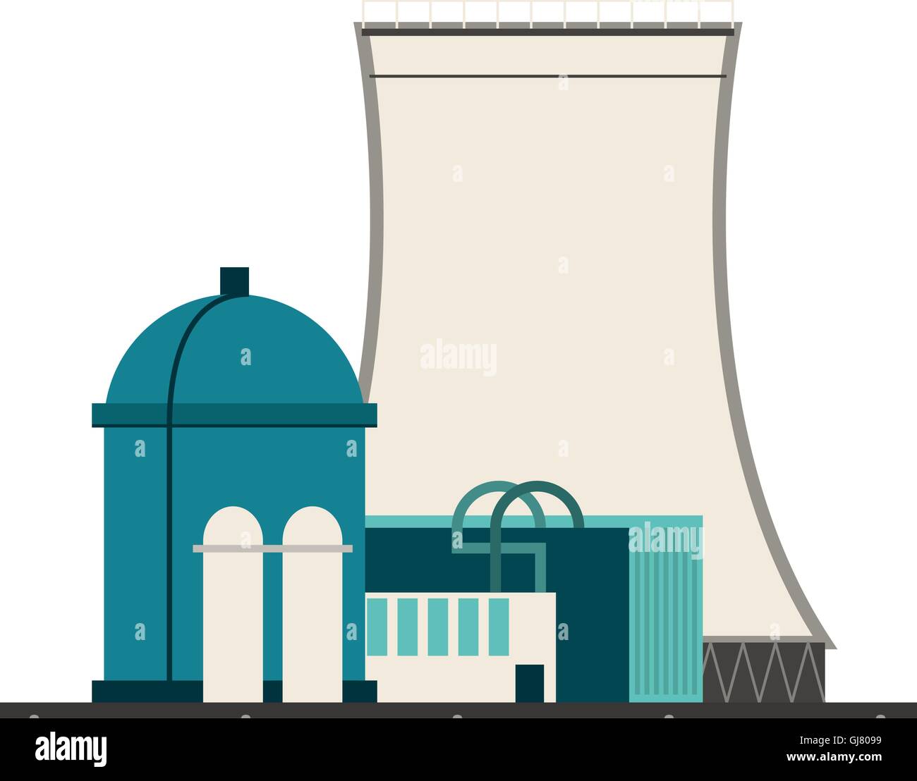 nuclear plant icon Stock Vector Image & Art - Alamy