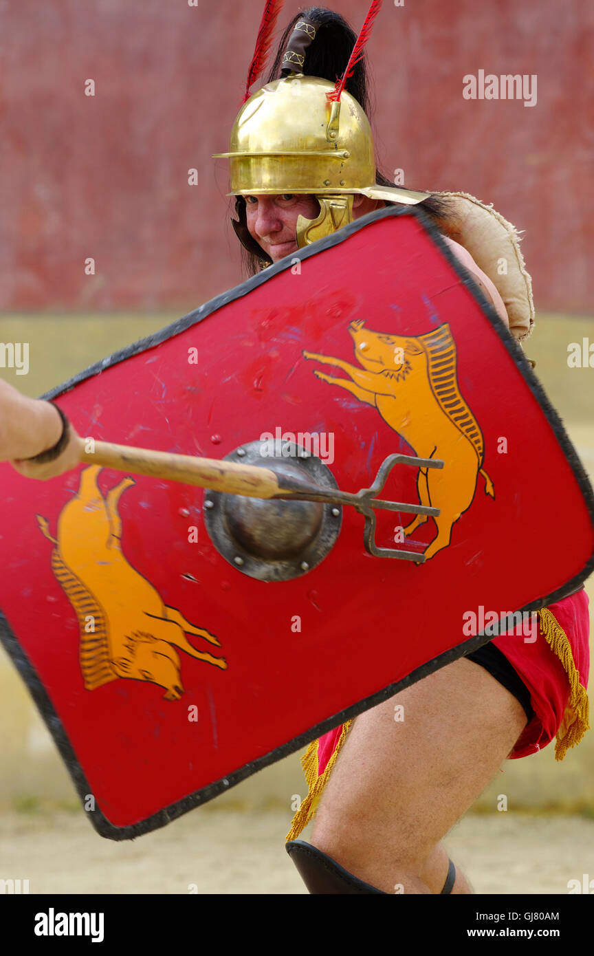 Chester Roman Event Stock Photo - Alamy