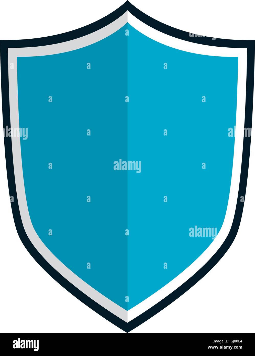 blue shield emblem icon Stock Vector Image & Art - Alamy