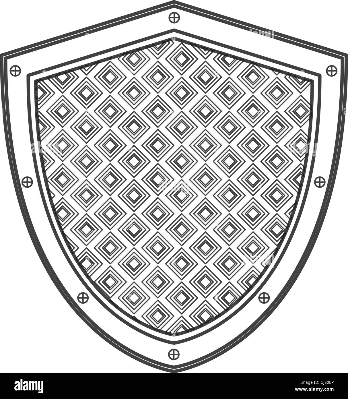 shield emblem icon Stock Vector Image & Art - Alamy