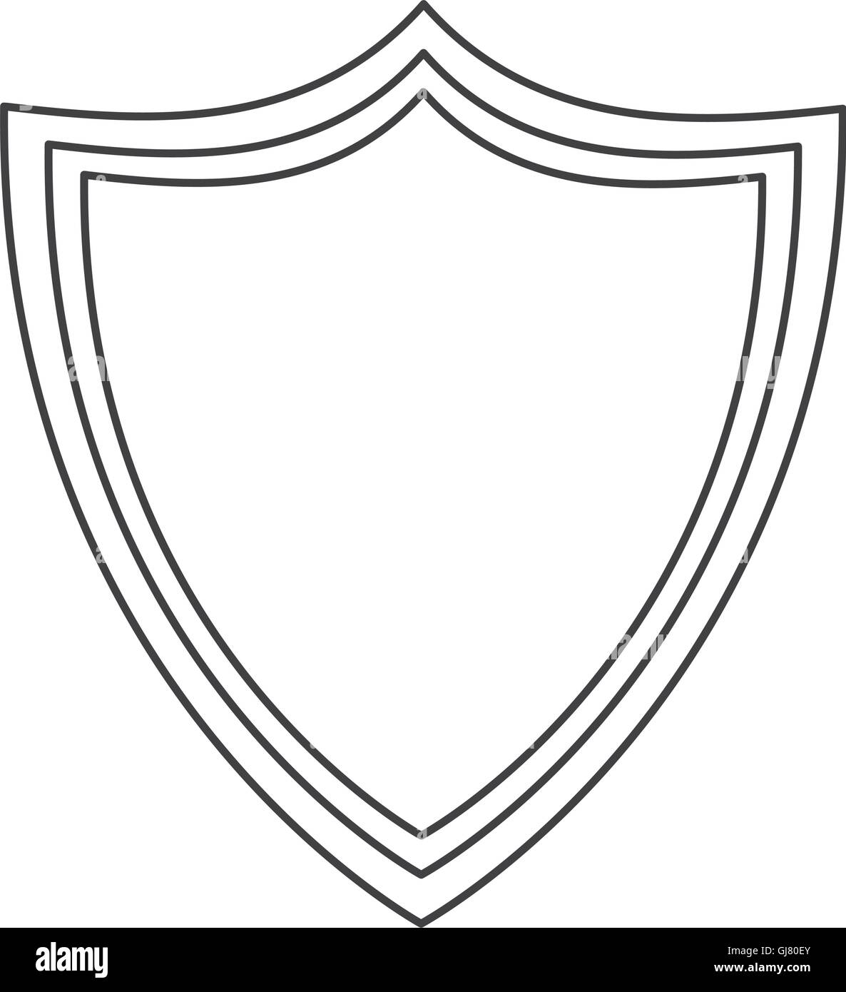 shield emblem icon Stock Vector Image & Art - Alamy