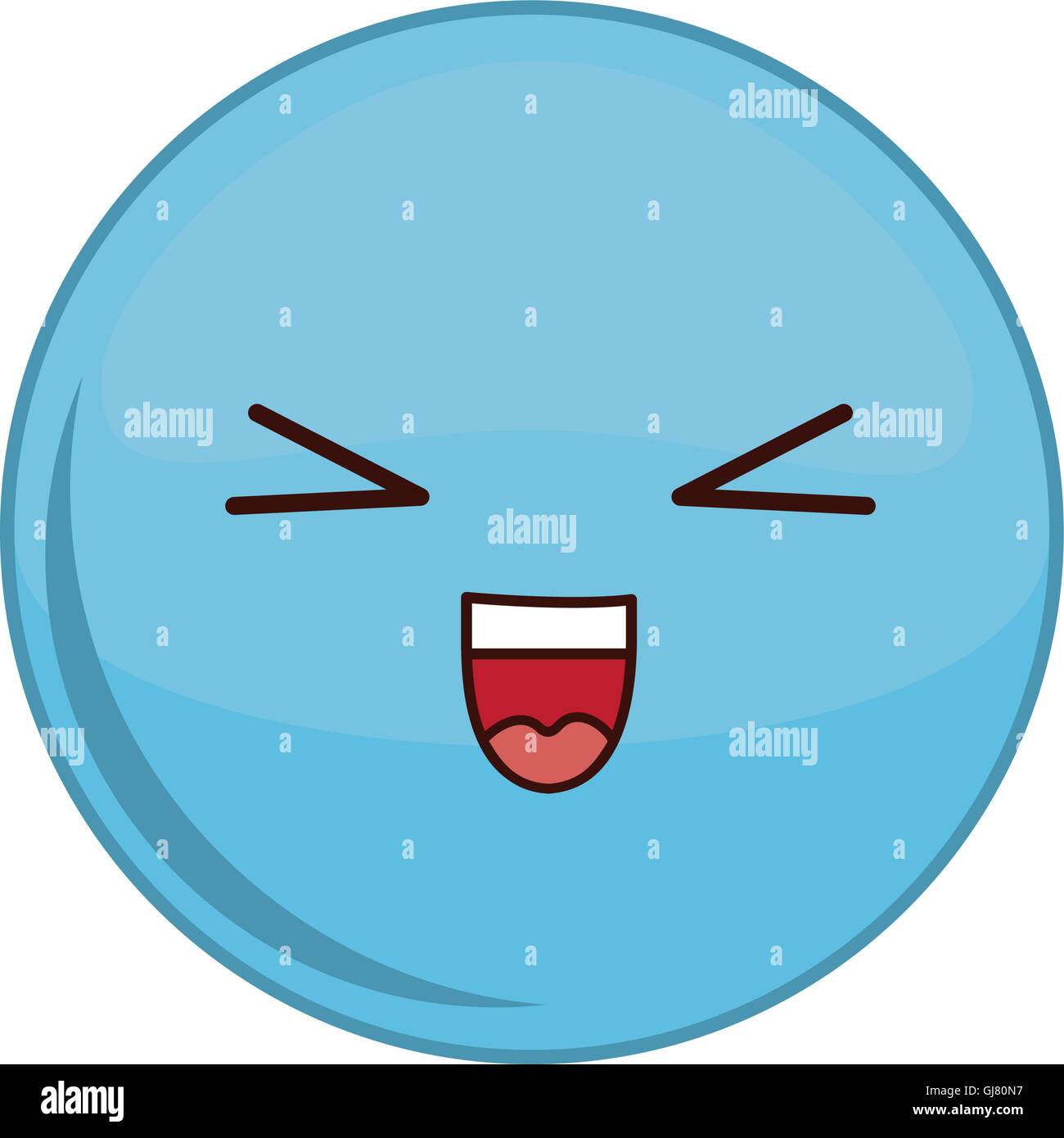 Kawaii sphere expression icon Stock Vector Image & Art - Alamy