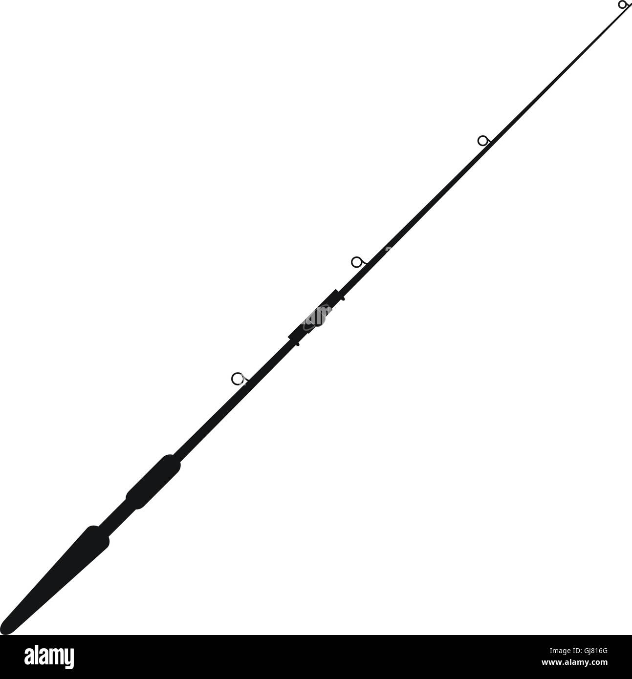 fishing rod icon Stock Vector Image & Art - Alamy