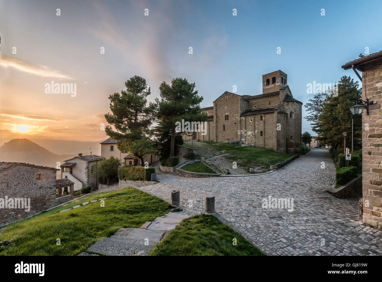 San Leo, Emilia-Romagna, Rimini, Italy, La Cathedral di San Leo also ...
