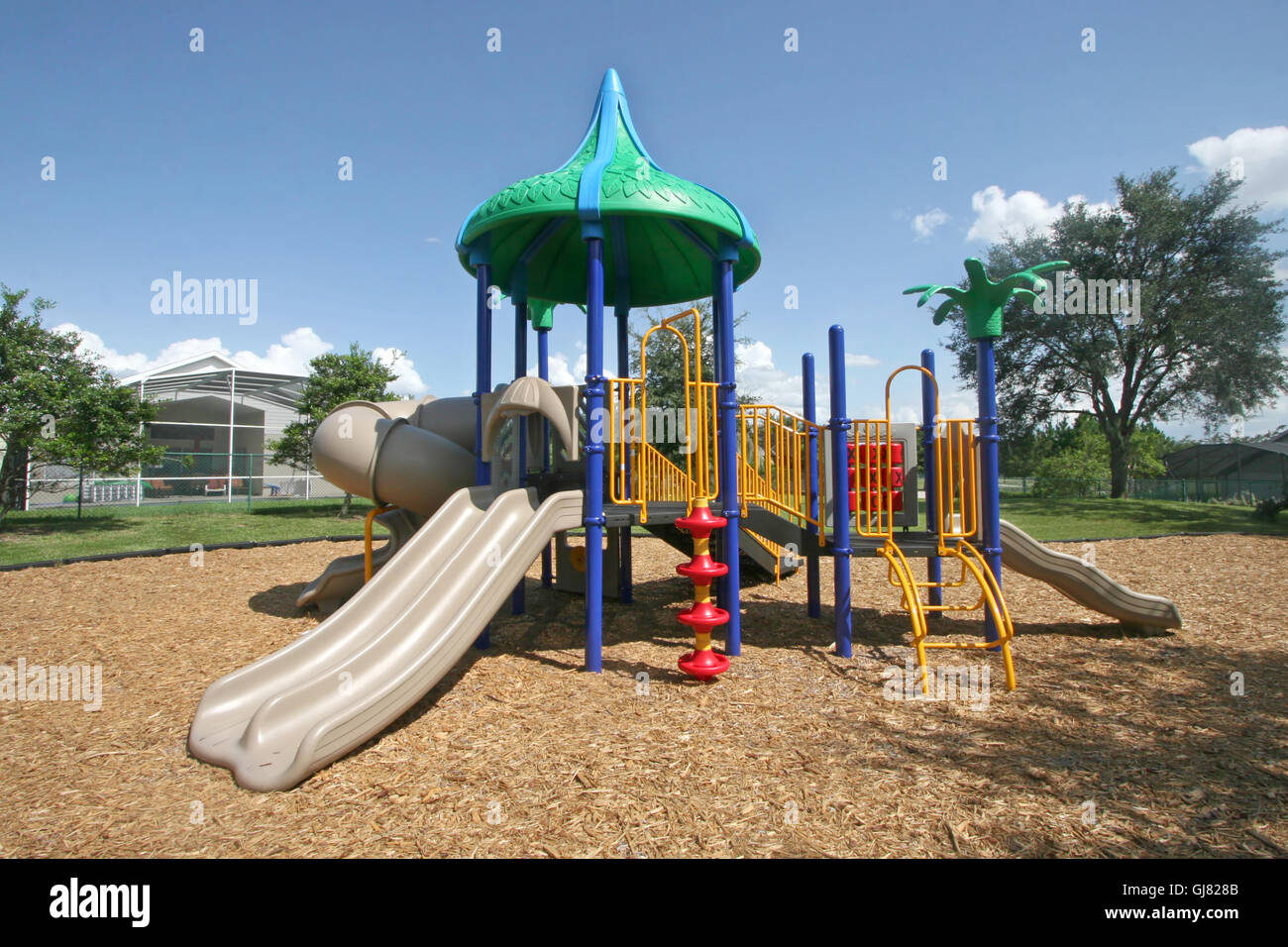 A Playground in a Community in Florida Stock Photo - Alamy