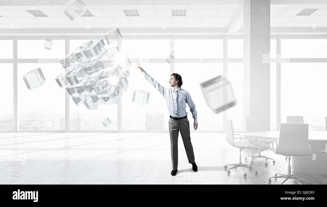 Integrating new technologies . Mixed media Stock Photo - Alamy Integrating new technologies . Mixed media Stock Photo - Alamy
