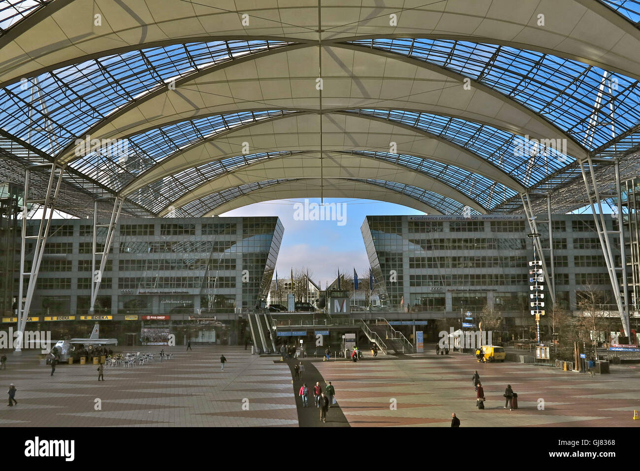 Munich airport beer hi-res stock photography and images - Alamy