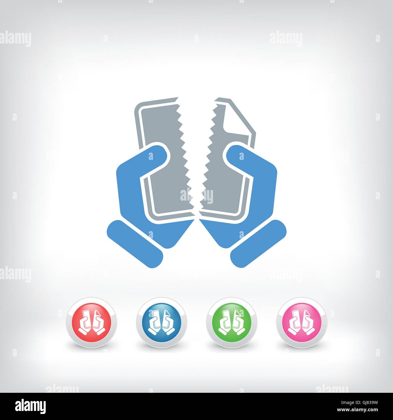 Tear sheet icon Stock Vector Image & Art - Alamy