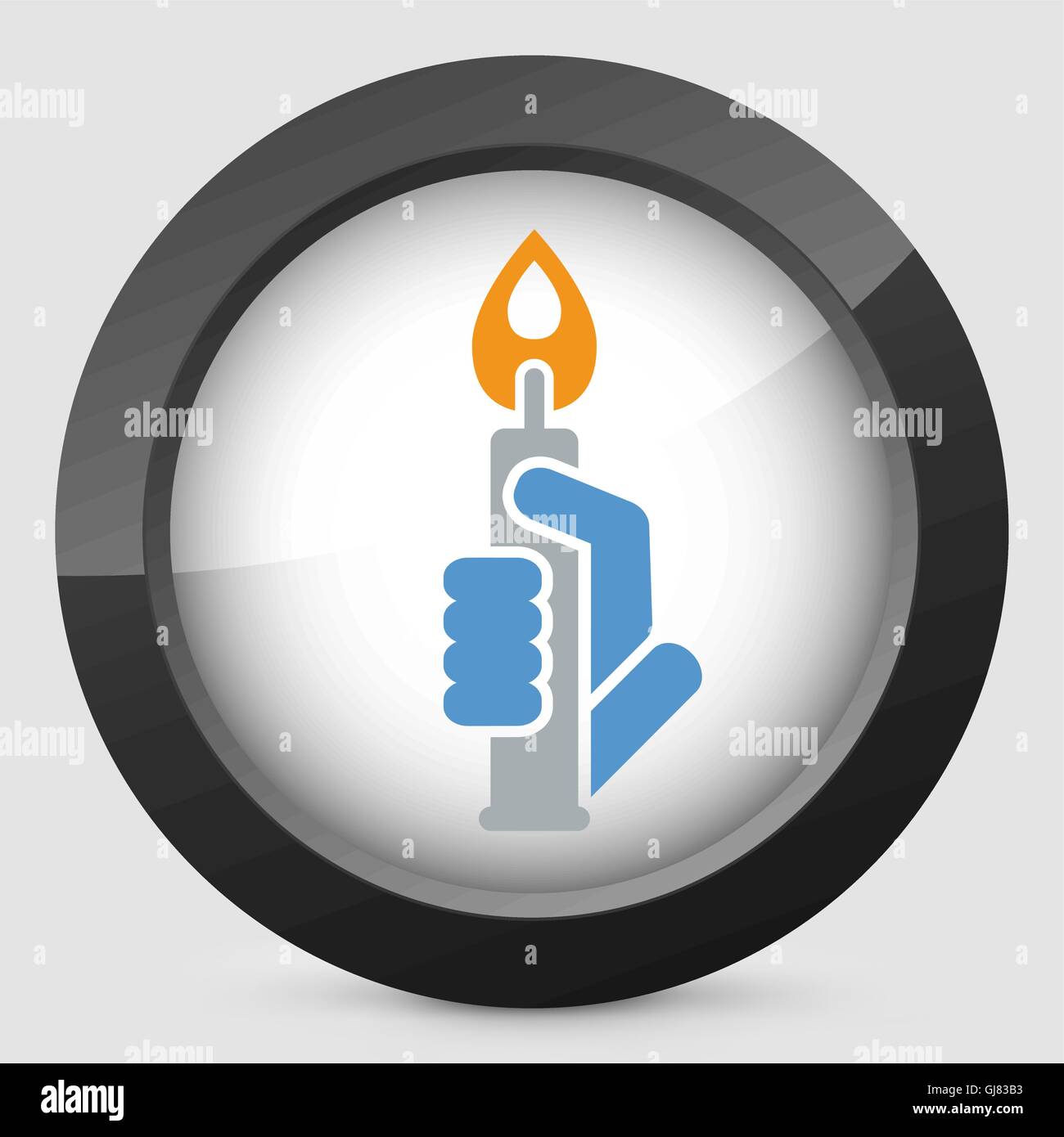 Candle light Stock Vector Images - Alamy