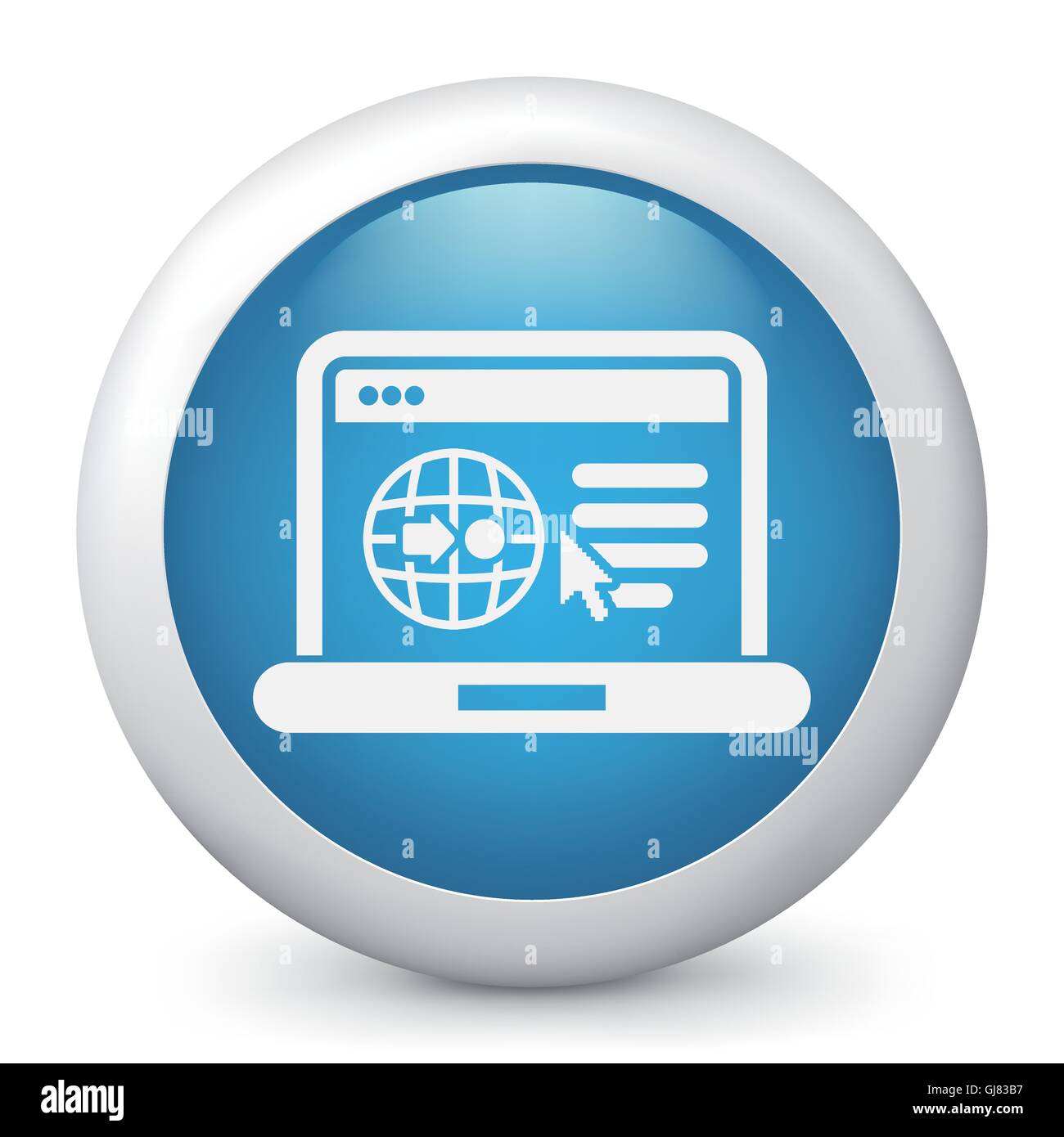 Internet map icon Stock Vector Image & Art - Alamy