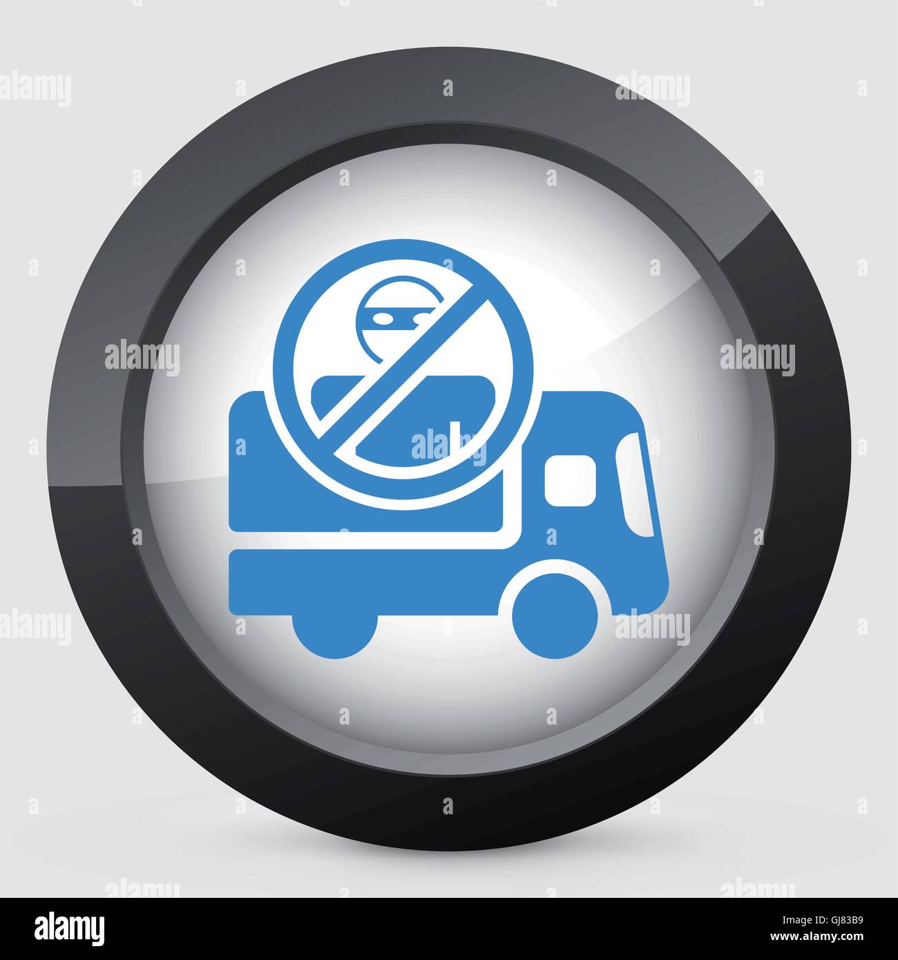 Security transport van concept icon Stock Vector Image & Art - Alamy