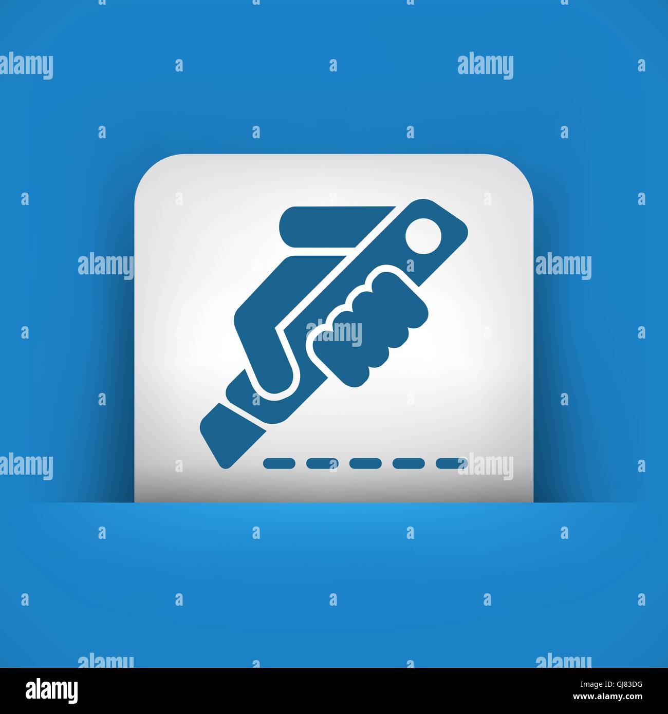 Cutter symbol Stock Vector Images - Alamy