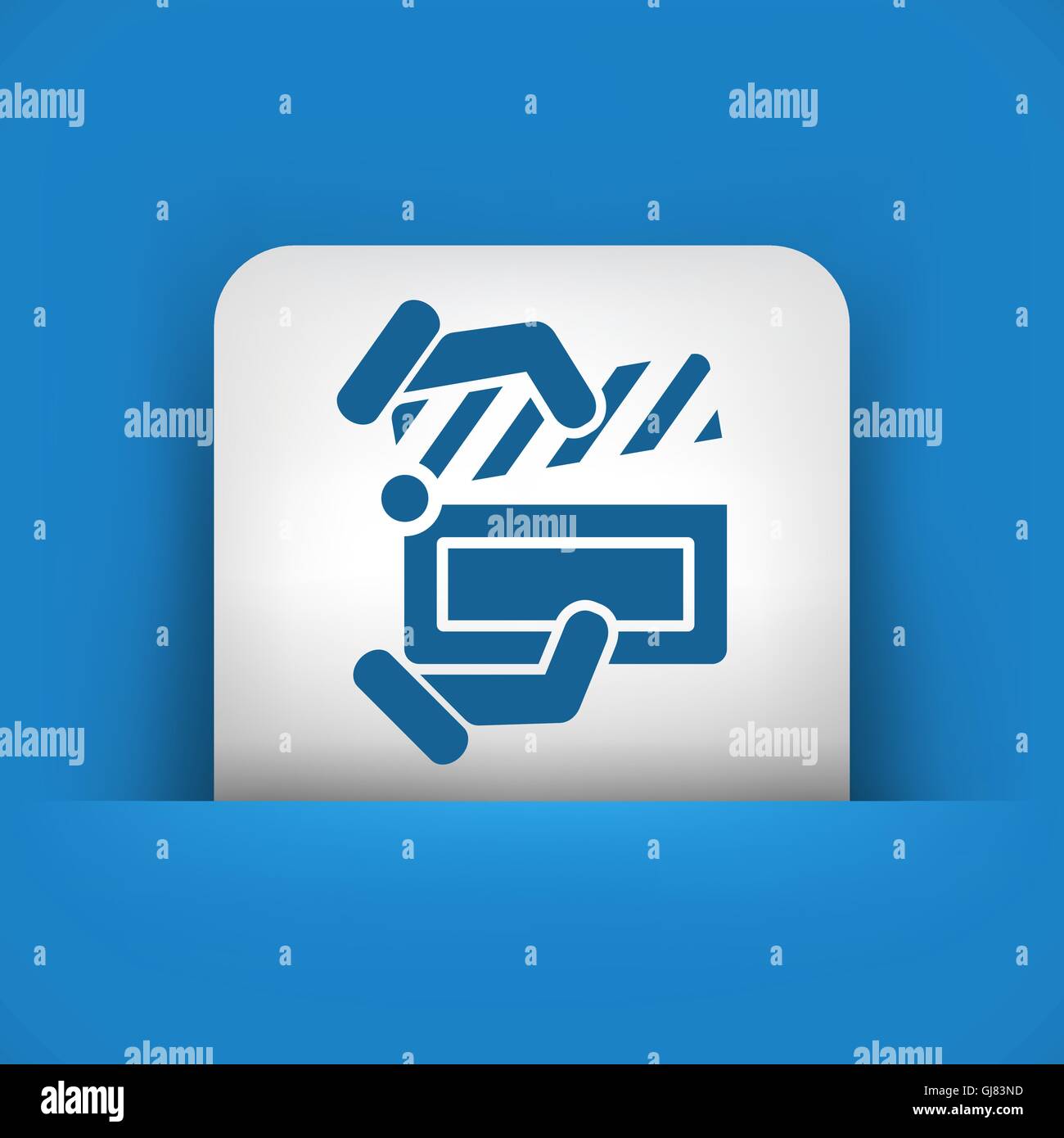 Clapboard concept icon Stock Vector Image & Art - Alamy