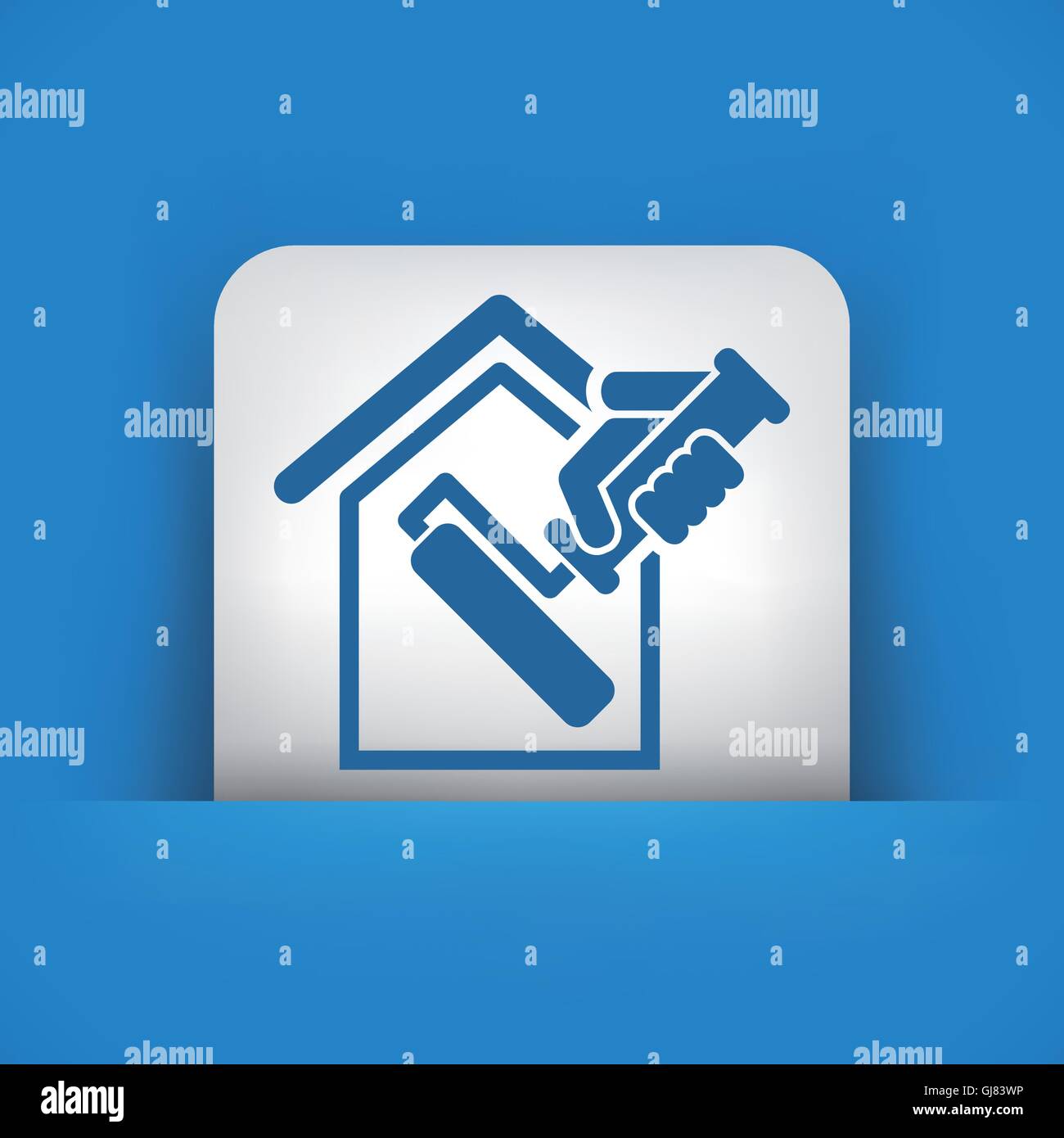 Painter roll icon Stock Vector Image & Art - Alamy