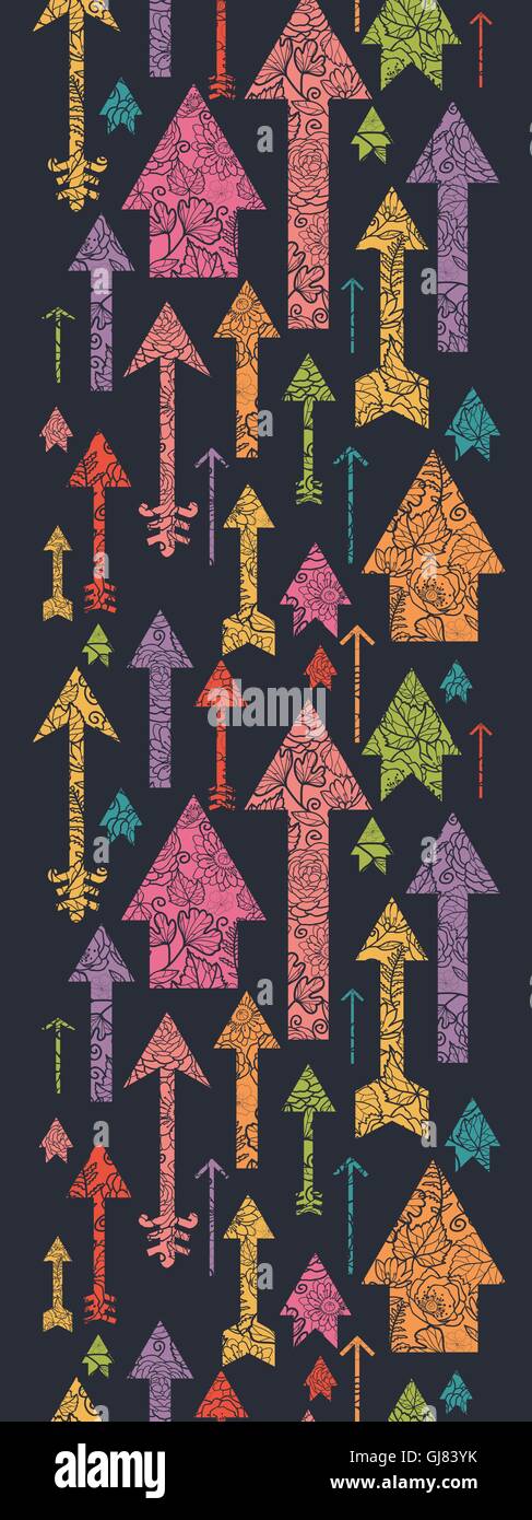 Pointing vertical yellow arrow Stock Vector Images - Alamy
