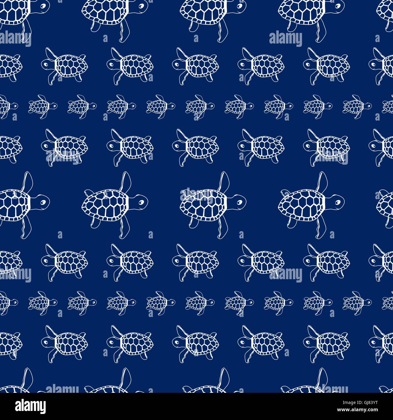 Sea turtles Stock Vector Images - Alamy