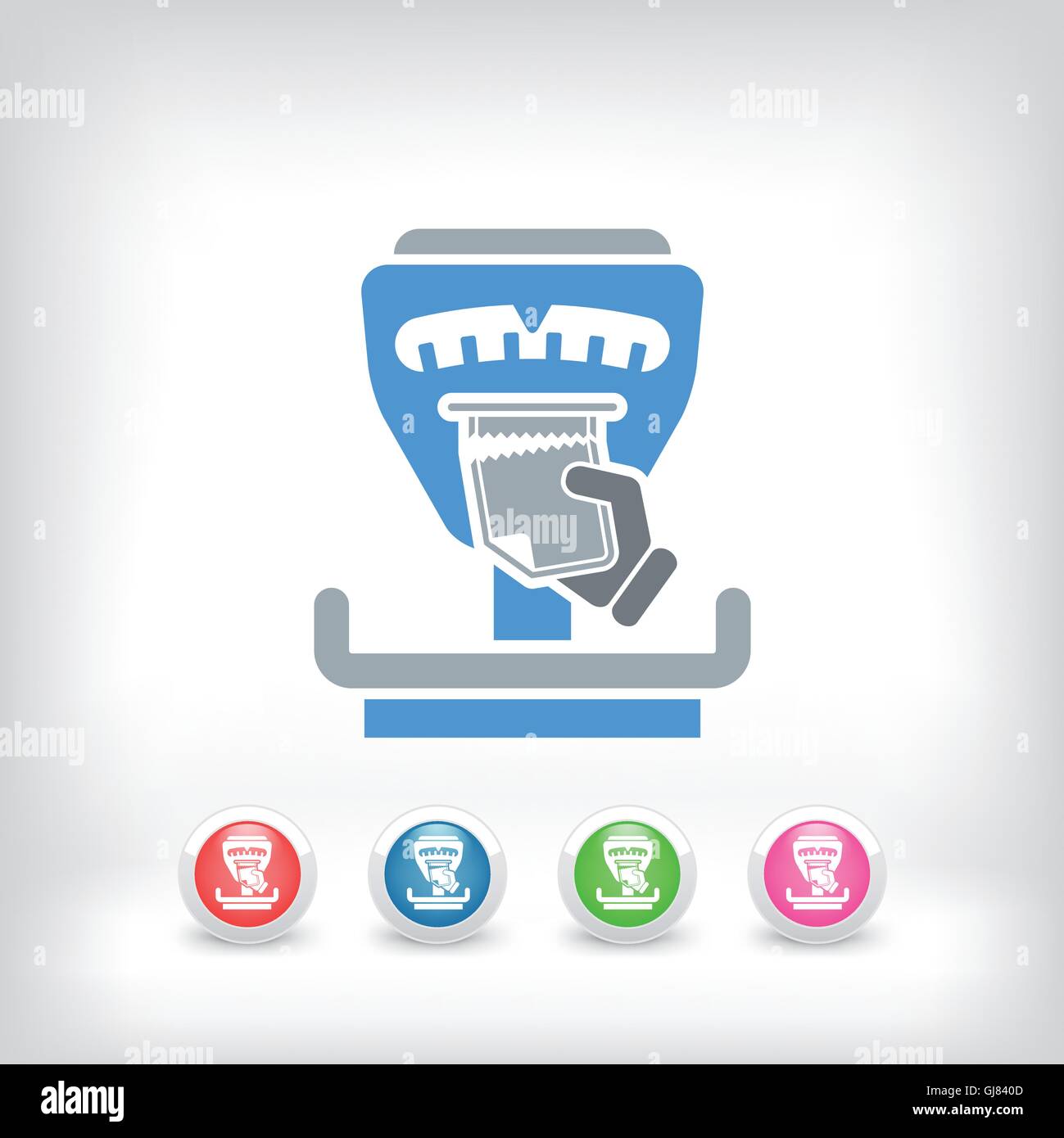 Vintage kitchen scale Stock Vector Images - Alamy