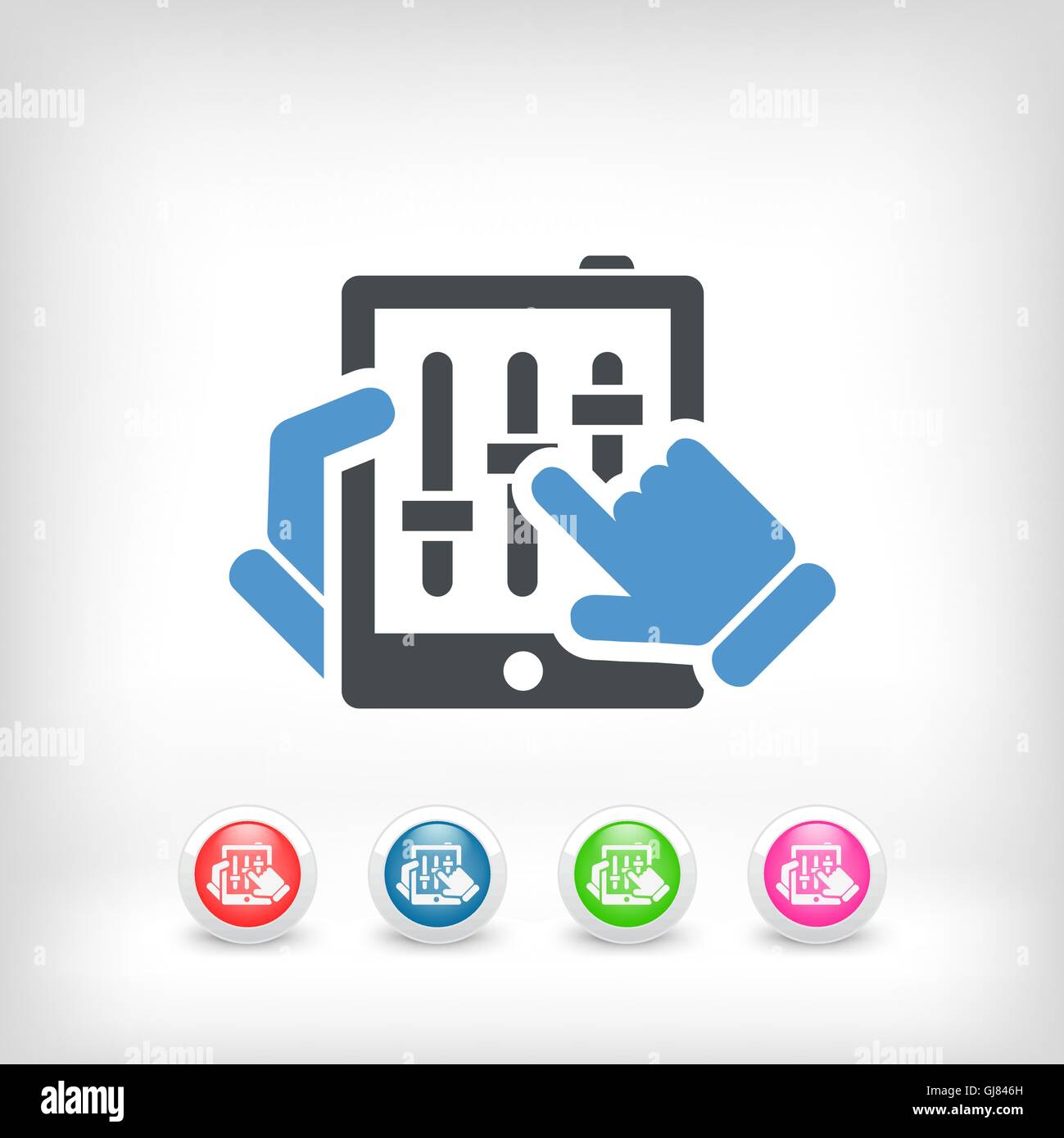 Adjustment concept Stock Vector Images - Alamy