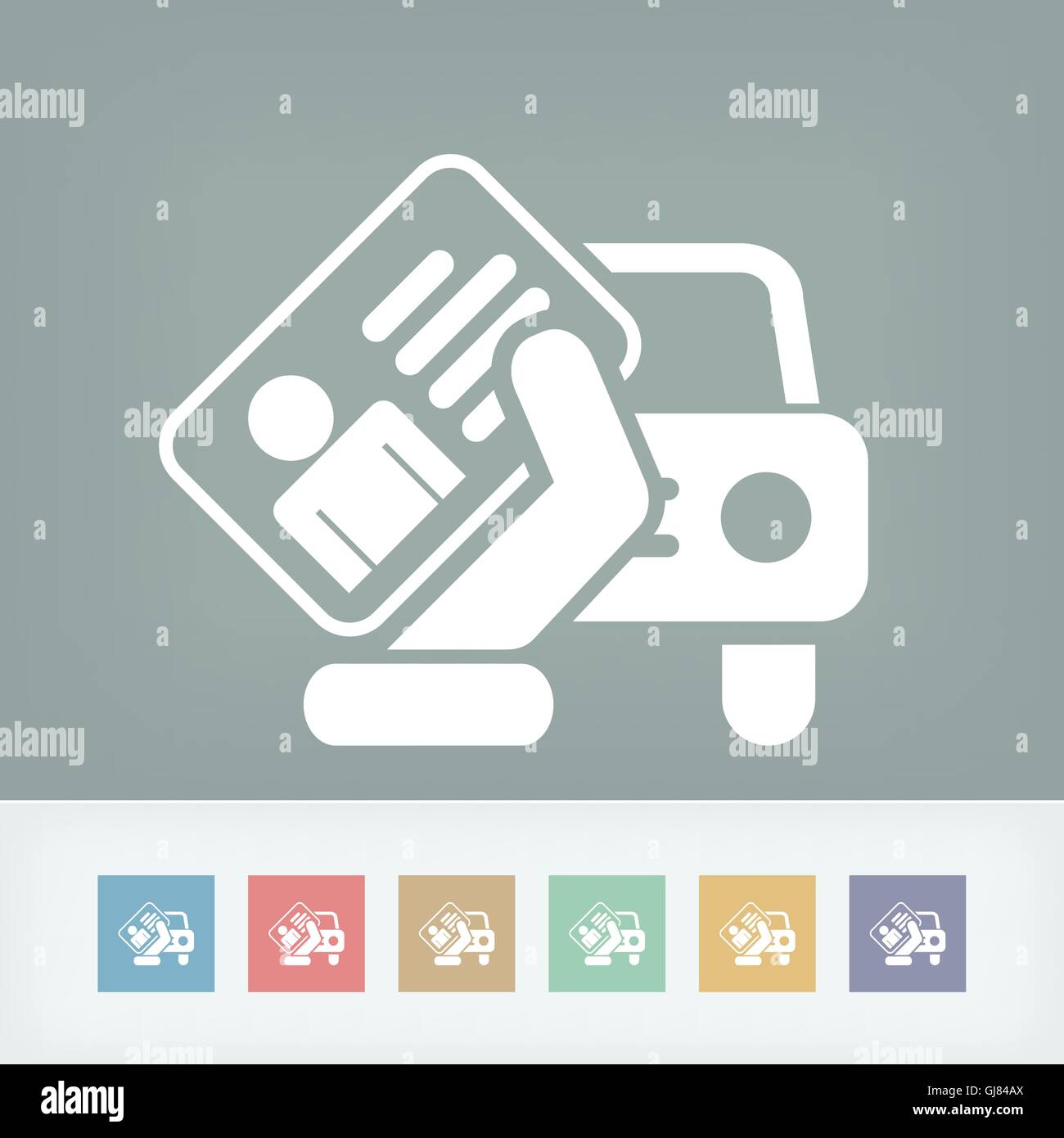 Car document icon Stock Vector Image & Art - Alamy