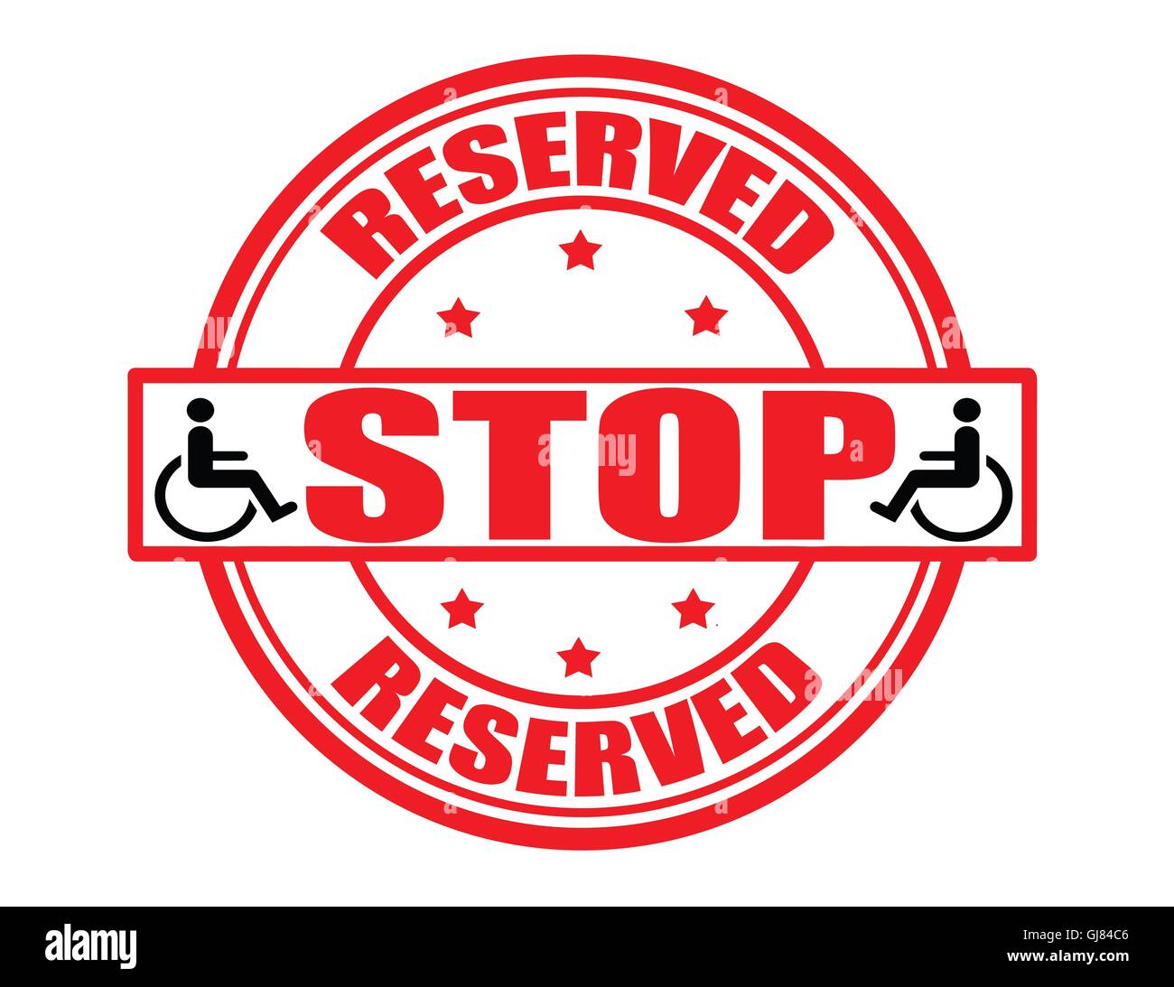 Stop label Stock Vector Images - Alamy