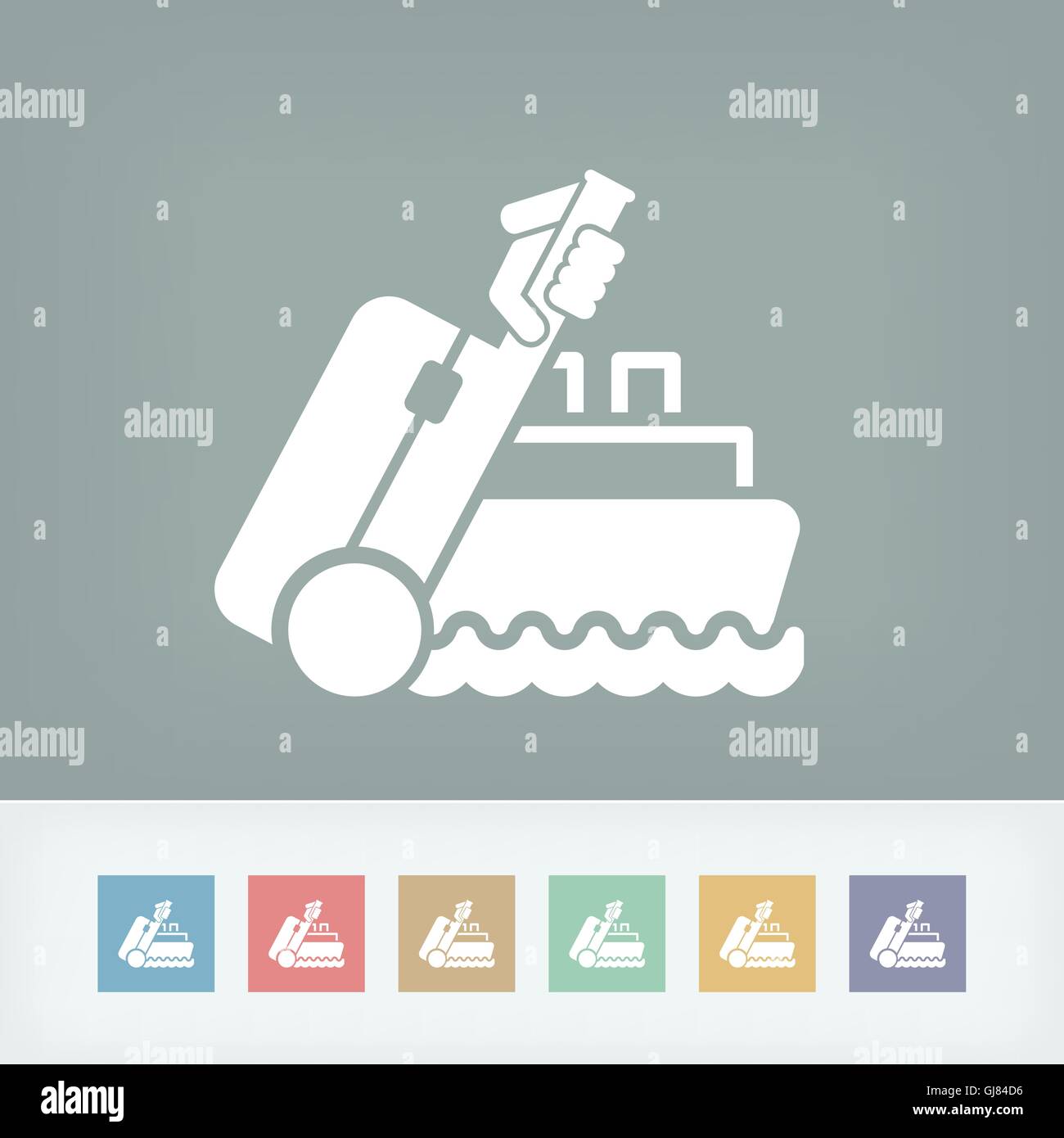 Ship departure Stock Vector Images - Alamy