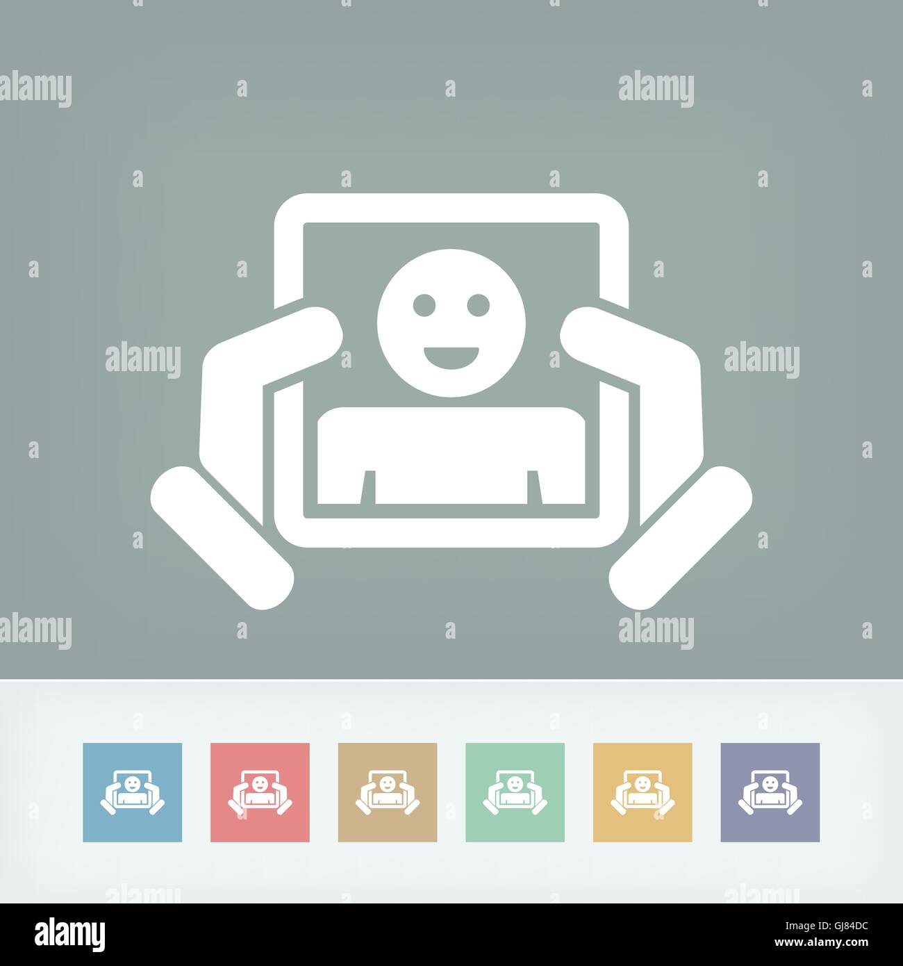 Look in the mirror Stock Vector Images - Alamy