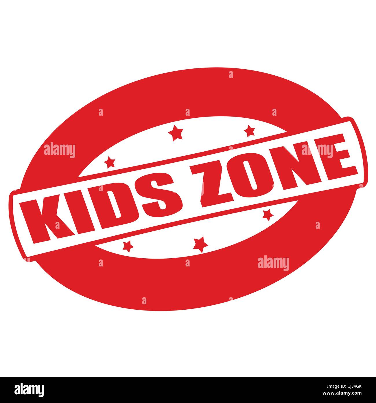 Kids zone stamp Stock Vector Images - Alamy