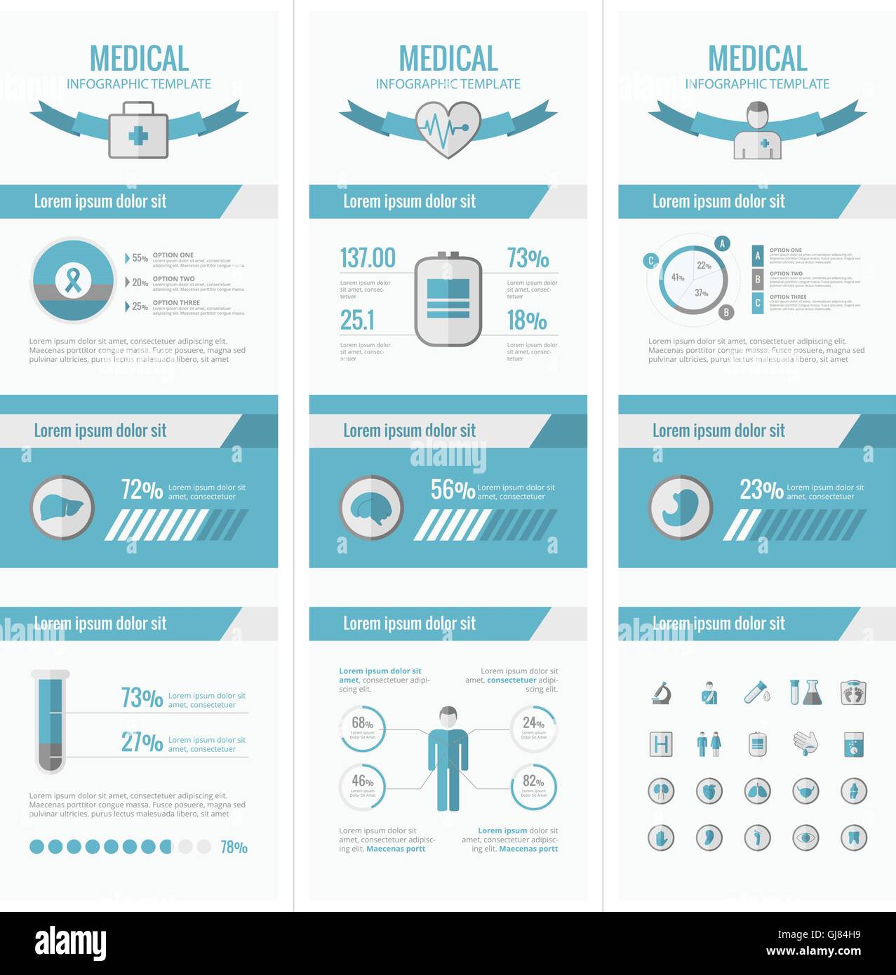 Medical Infographic Icons