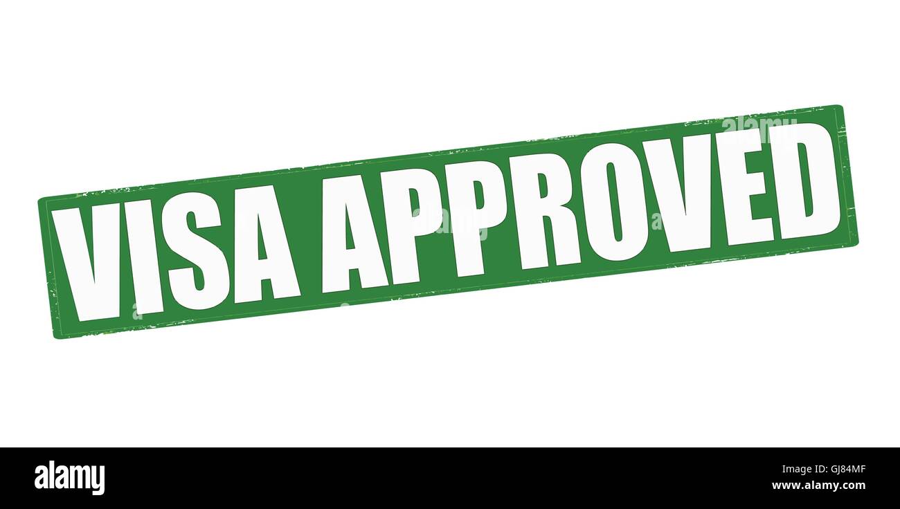 Visa approved Stock Vector Images - Alamy
