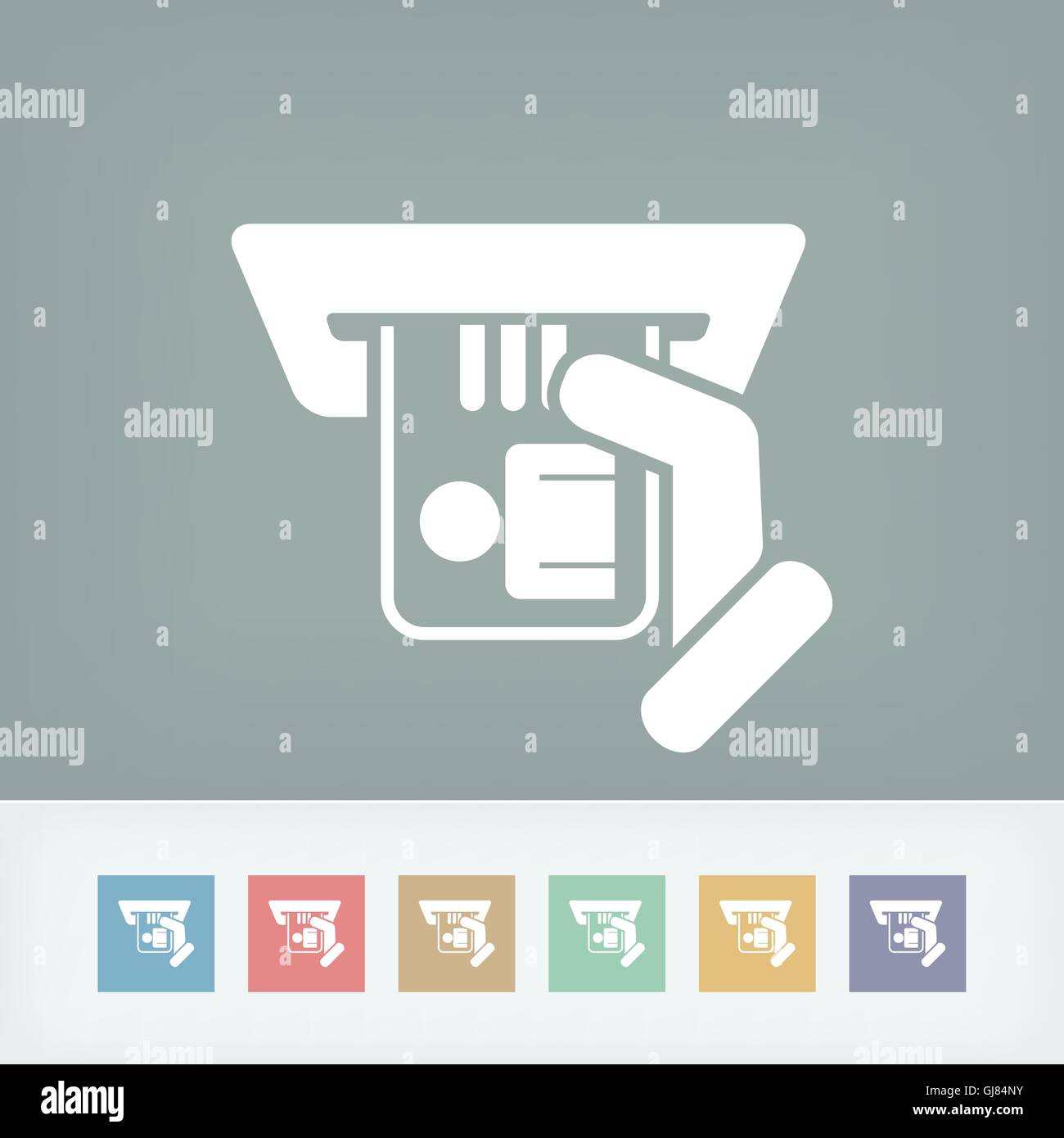 Identity card insert icon Stock Vector Image & Art - Alamy