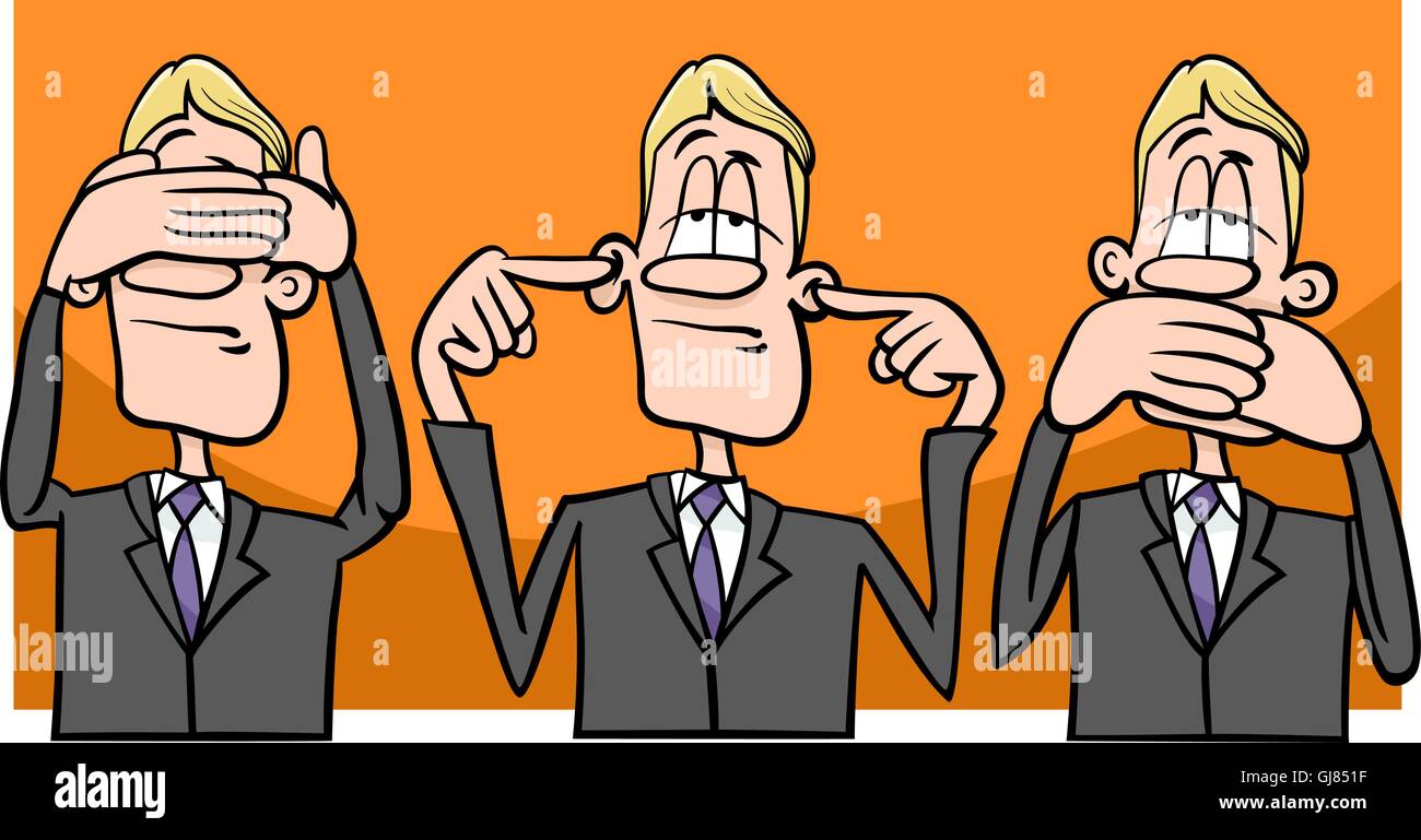 see hear speak no evil Stock Vector Image & Art - Alamy