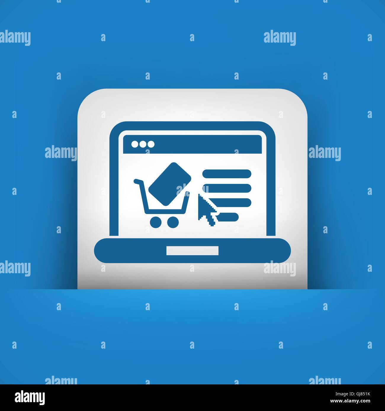 E-commerce website icon Stock Vector Image & Art - Alamy