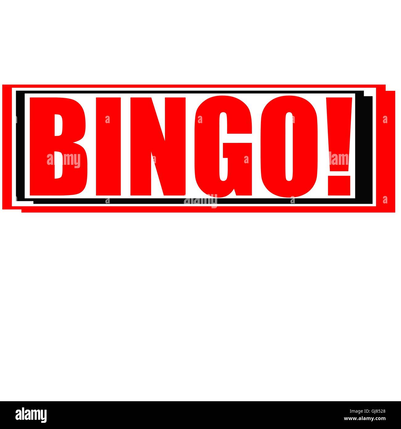 Stamp bingo Stock Vector Images - Alamy