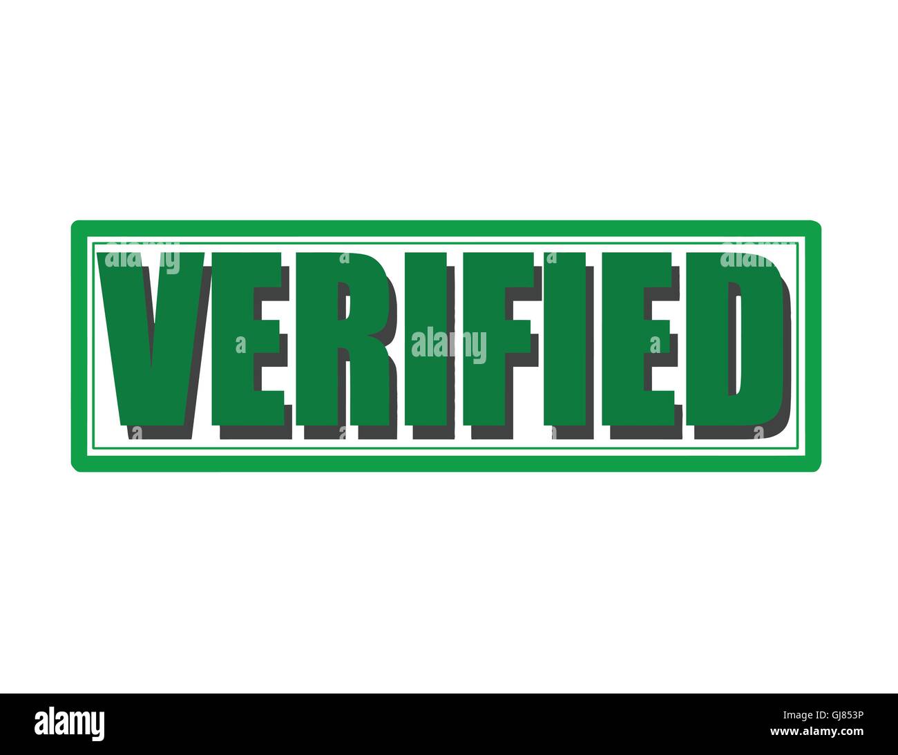 Verified symbol hi-res stock photography and images - Alamy