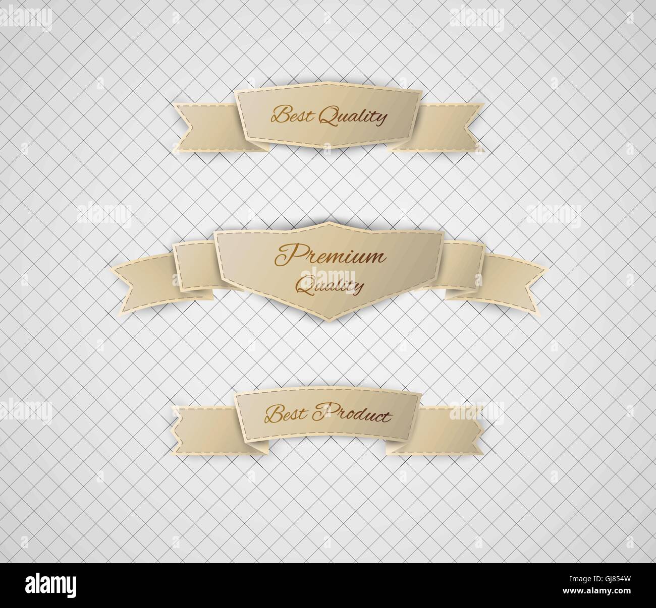 beige quality label Stock Vector Image & Art - Alamy