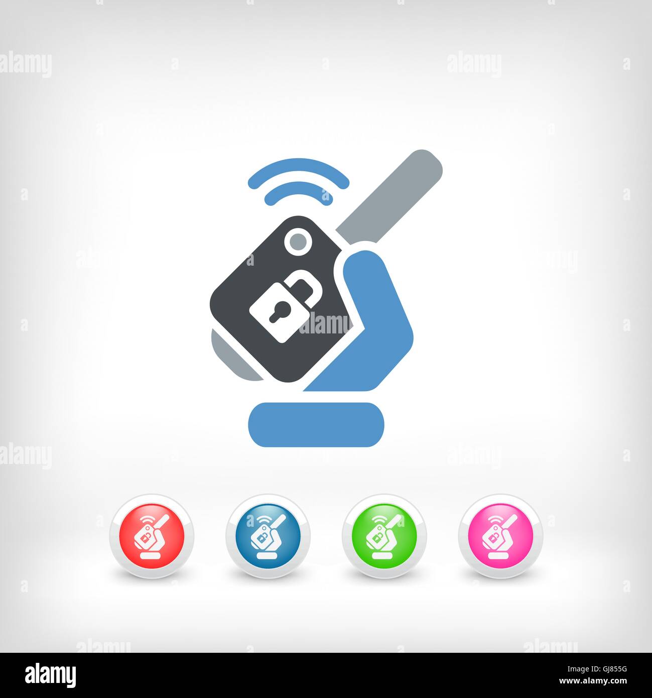 Car remote key Stock Vector Image & Art - Alamy