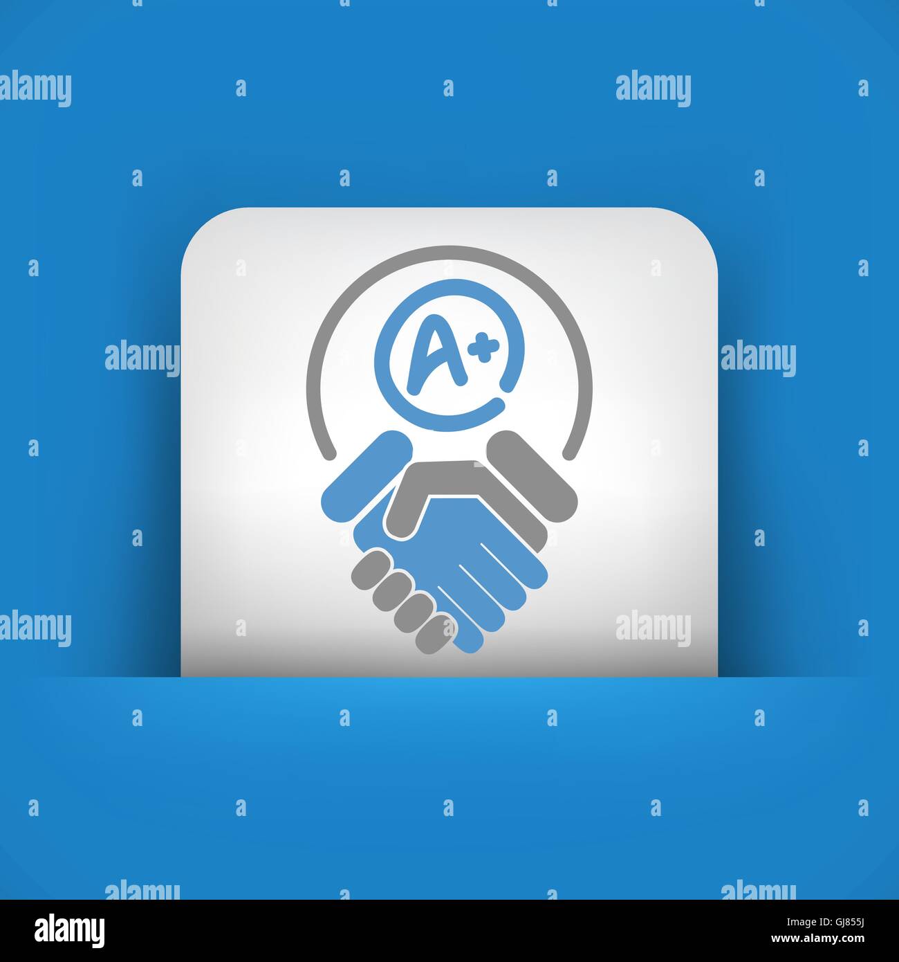 Congratulations for maximum evaluation Stock Vector Image & Art - Alamy
