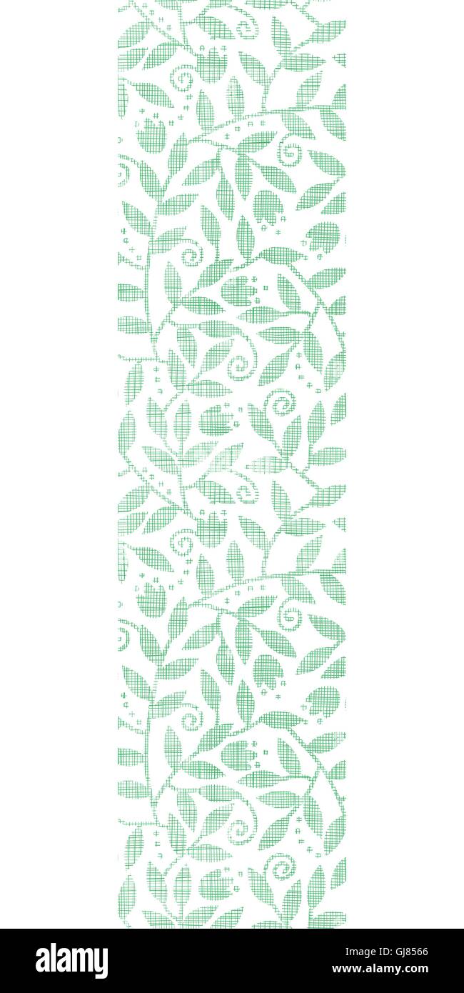 Vertical leaf pattern Stock Vector Images - Alamy