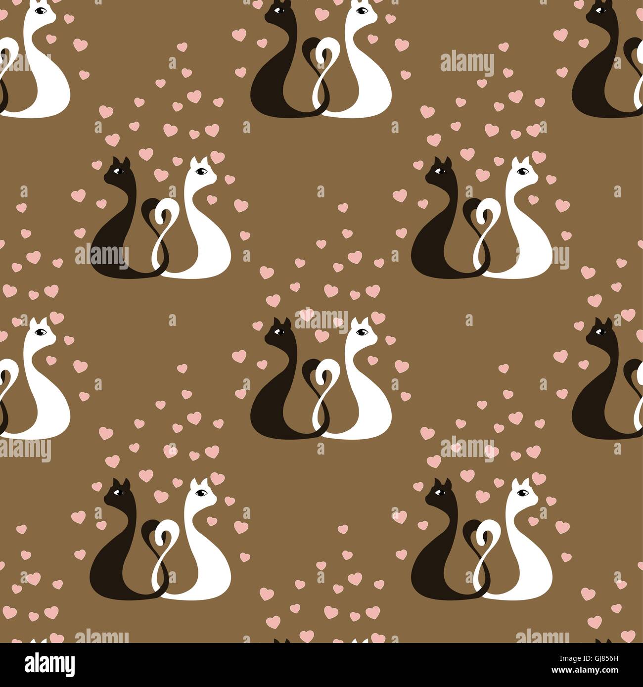 Cats shape Stock Vector Images - Alamy