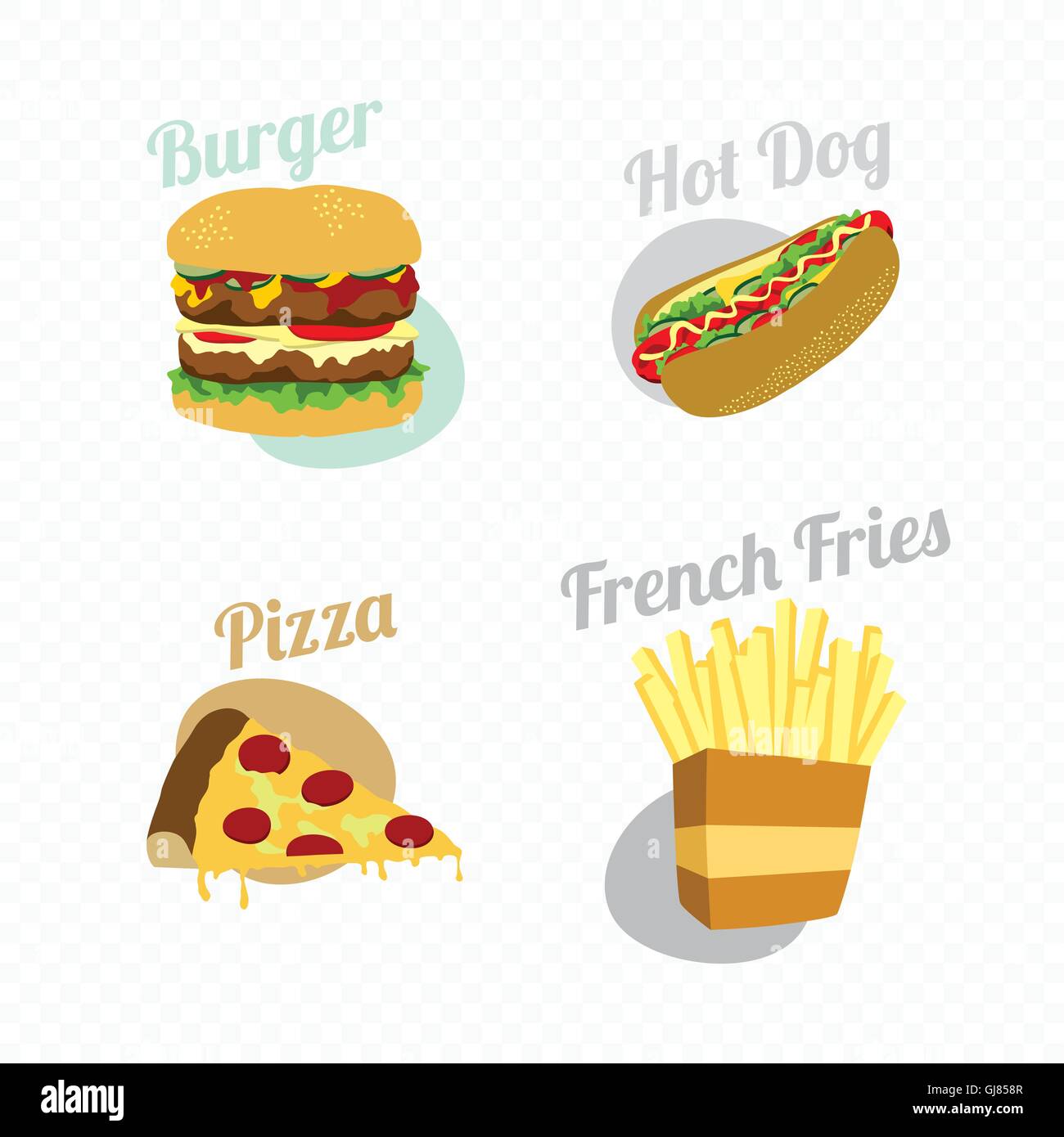 food and drink theme Stock Vector Image & Art - Alamy