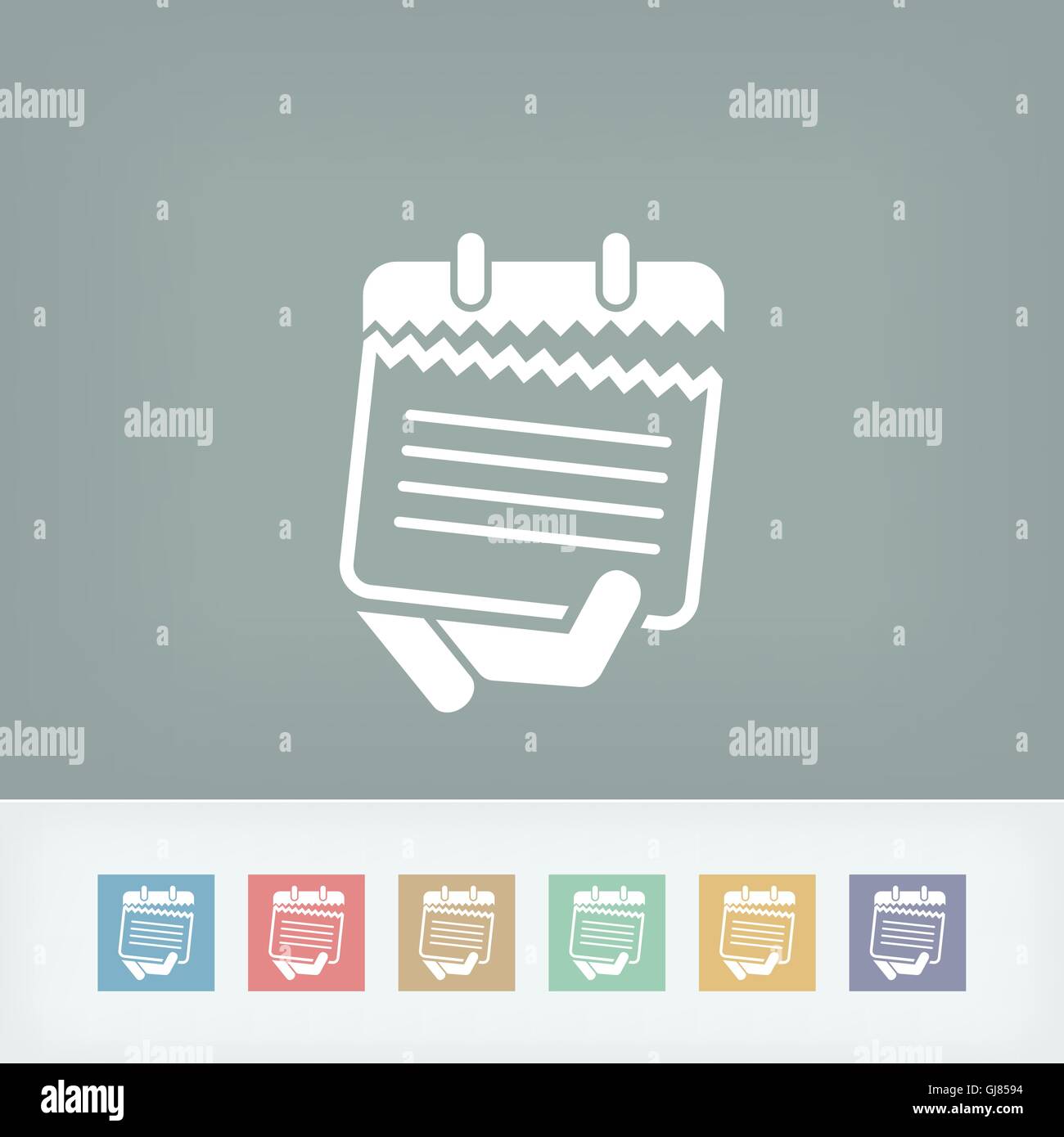 Hand hold sticky note Stock Vector Images - Alamy